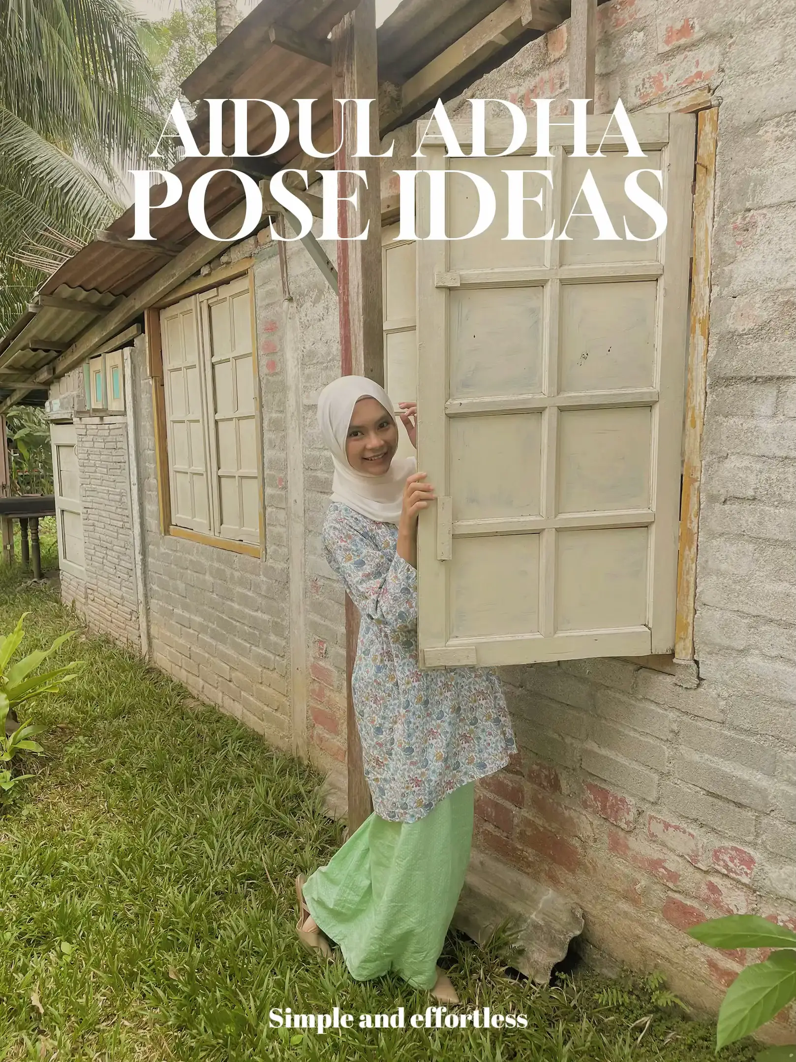 Hari Raya Haji Pose Ideas | แกลเลอรีที่โพสต์โดย Sarahkushairi | Lemon8