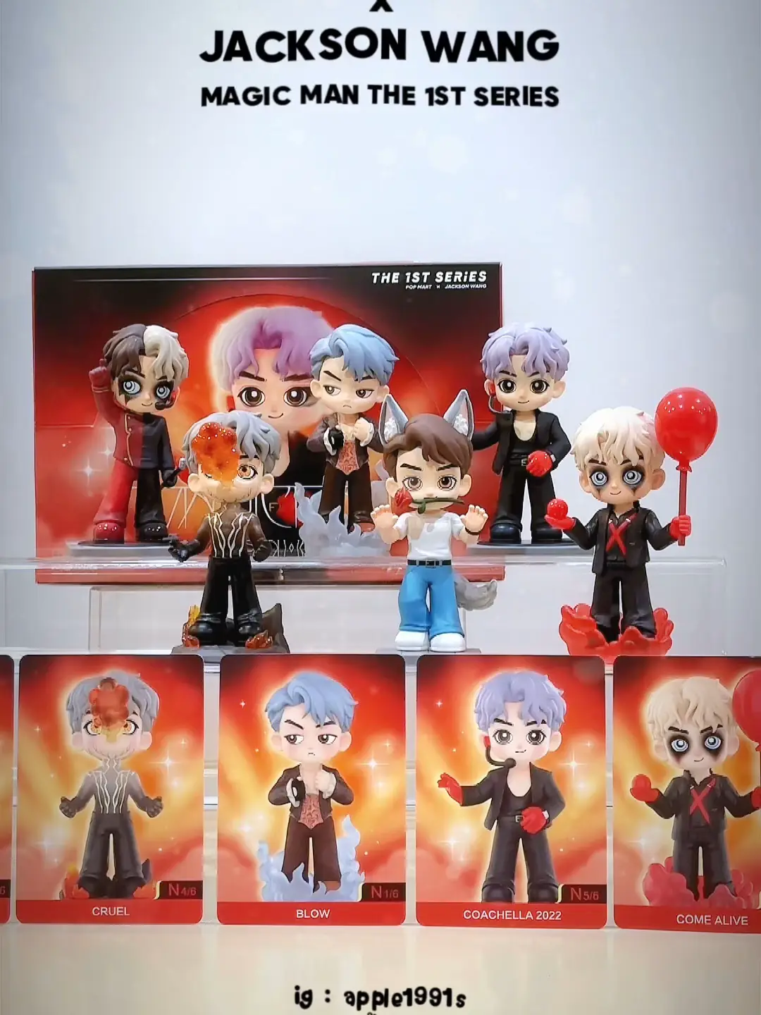 POP MART x JACKSON WANG 🔥🔥🔥 | วิดีโอที่เผยแพร่โดย ♡♡♡♡♡ äpple♡♡♡♡ | Lemon8