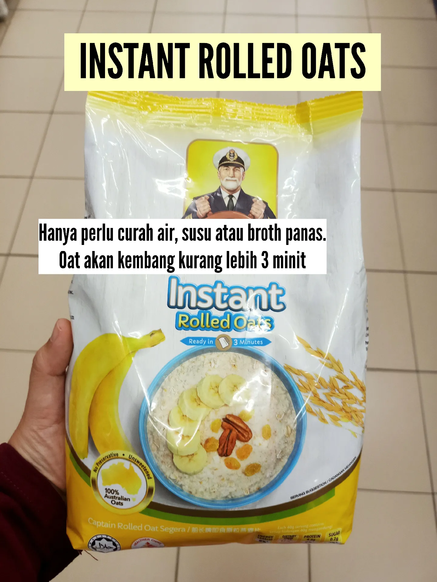 5 Jenis oat di pasaran dan cara penyediaannya | Galeri diposting oleh ...