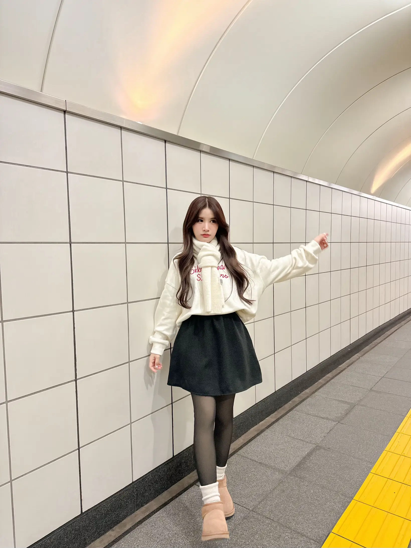 OOTD : JAPAN LOOK (DAY1) แต่งตัวอากาศหนาว 🧣🧤 | แกลเลอรีที่โพสต์โดย ...