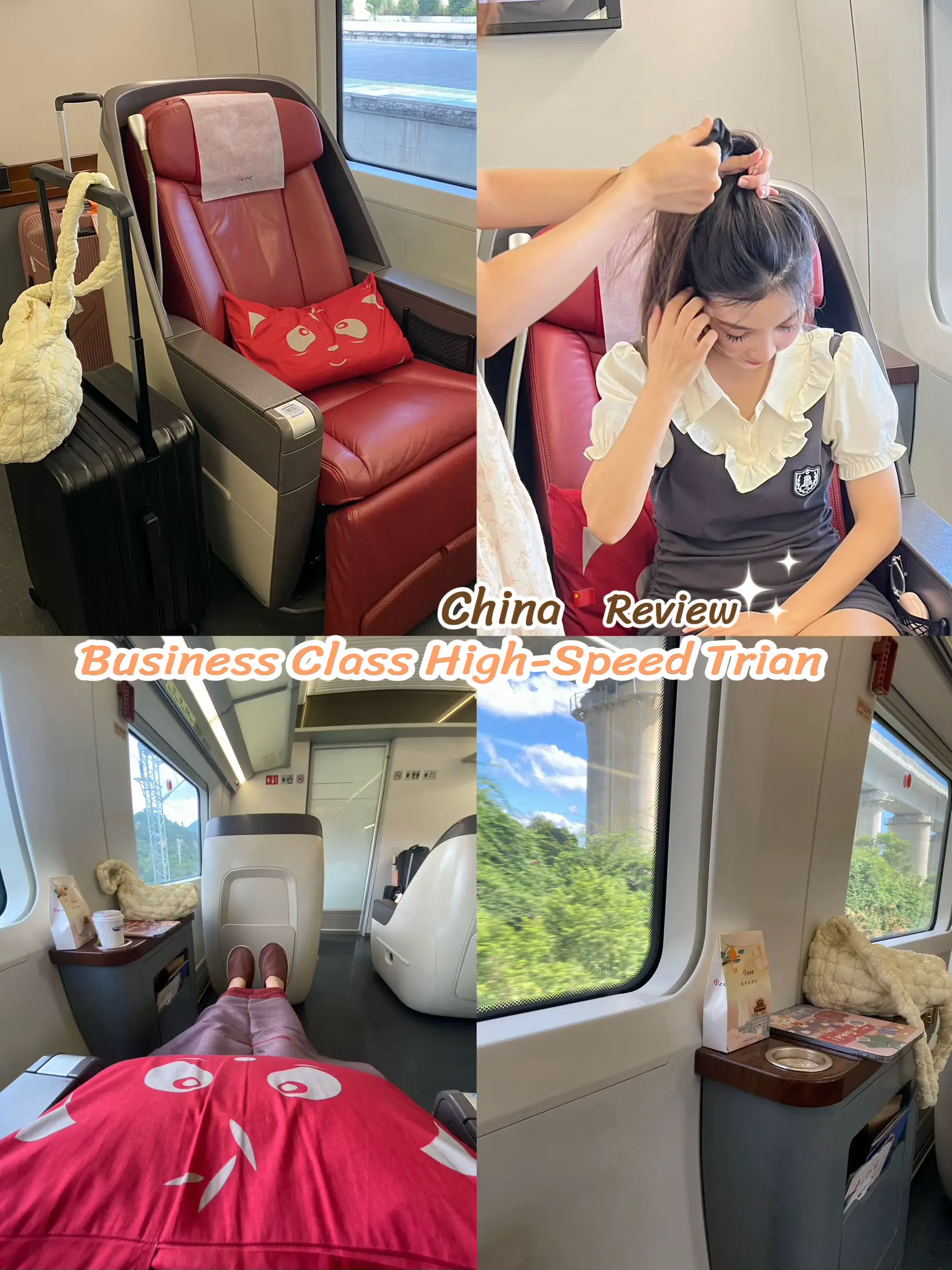 China 🇨🇳 Business Class High-Speed Trian รถไฟจีน | แกลเลอรีที่โพสต์โดย ...