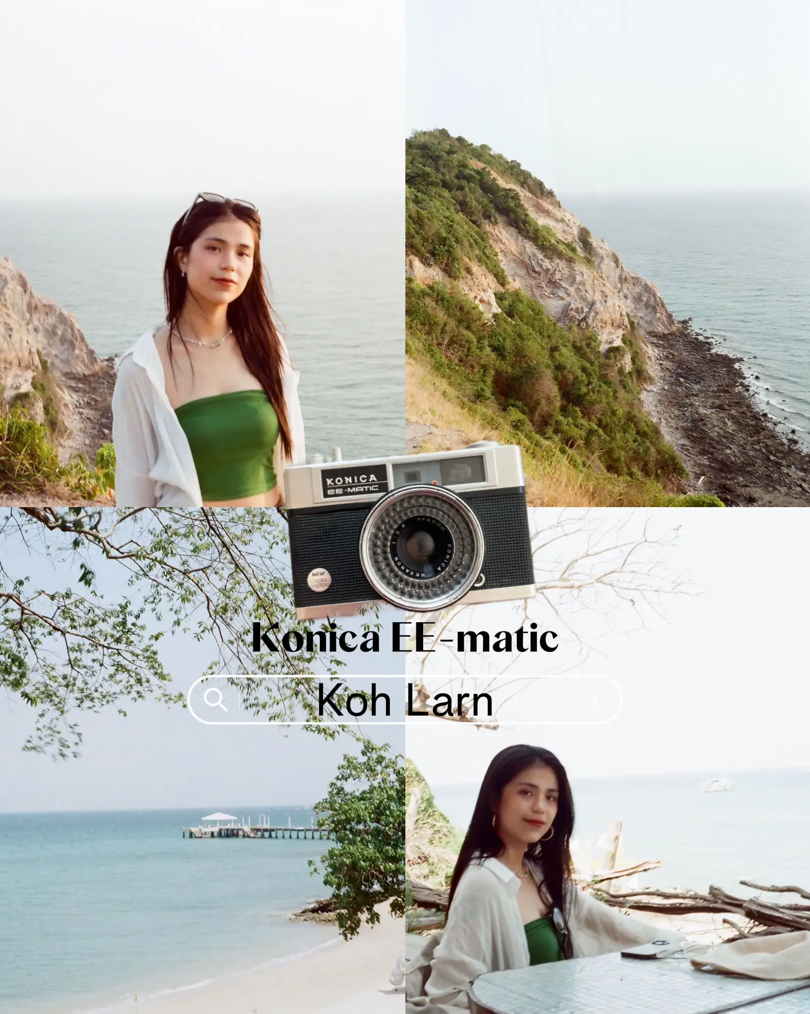Film with beach vibe — Konica EE-matic 🏝📸 | แกลเลอรีที่โพสต์โดย mantra.mon | Lemon8