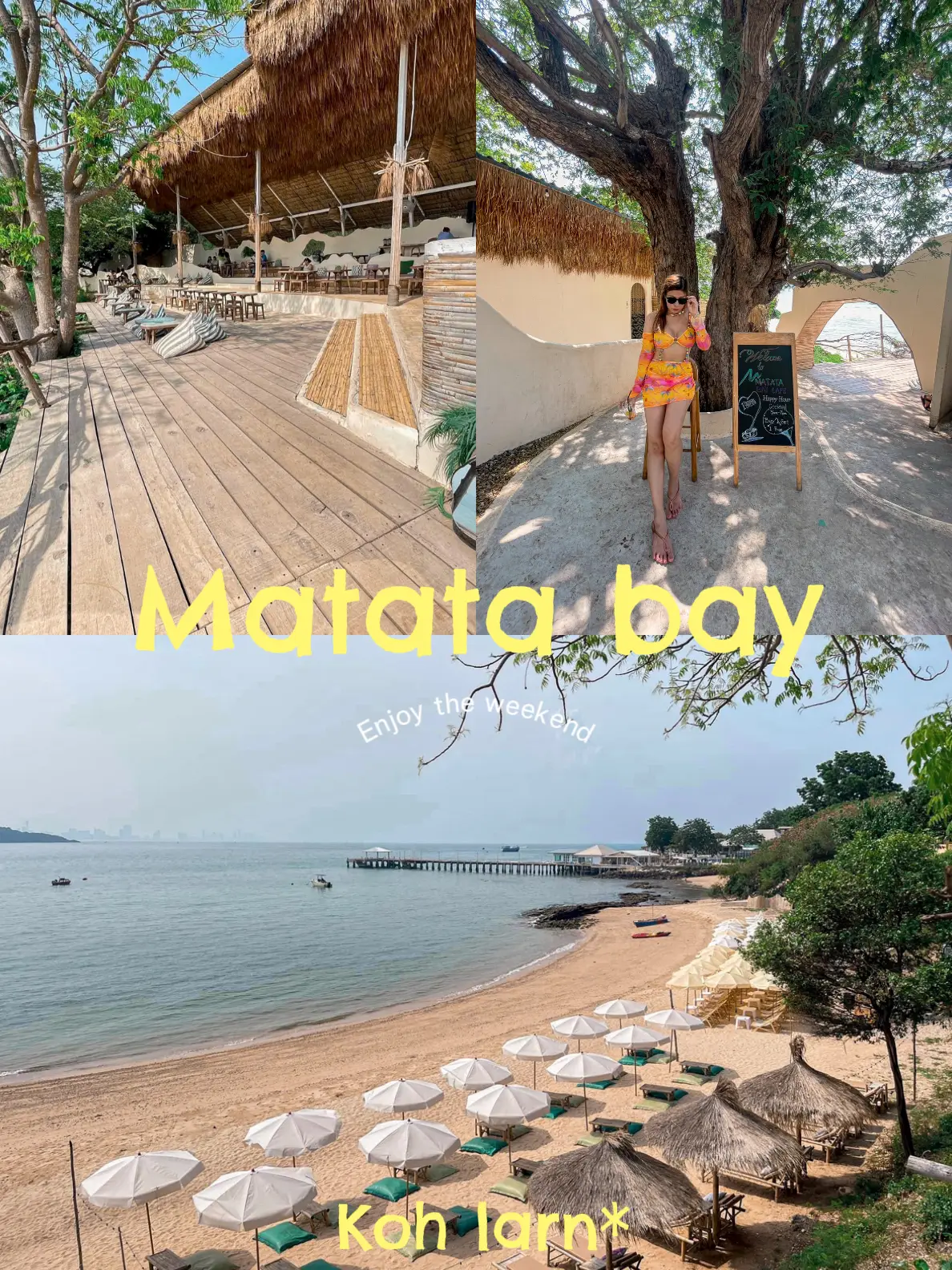 Matata bay @เกาะล้าน | แกลเลอรีที่โพสต์โดย Wanida 92♾ | Lemon8
