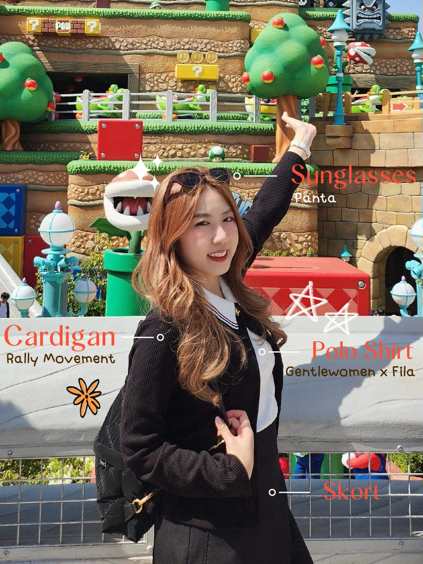 USJ Outfit Idea & Tips ถ่ายรูปสวยได้ทุกโซน | แกลเลอรีที่โพสต์โดย OilPiAN 🩷🌸 | Lemon8