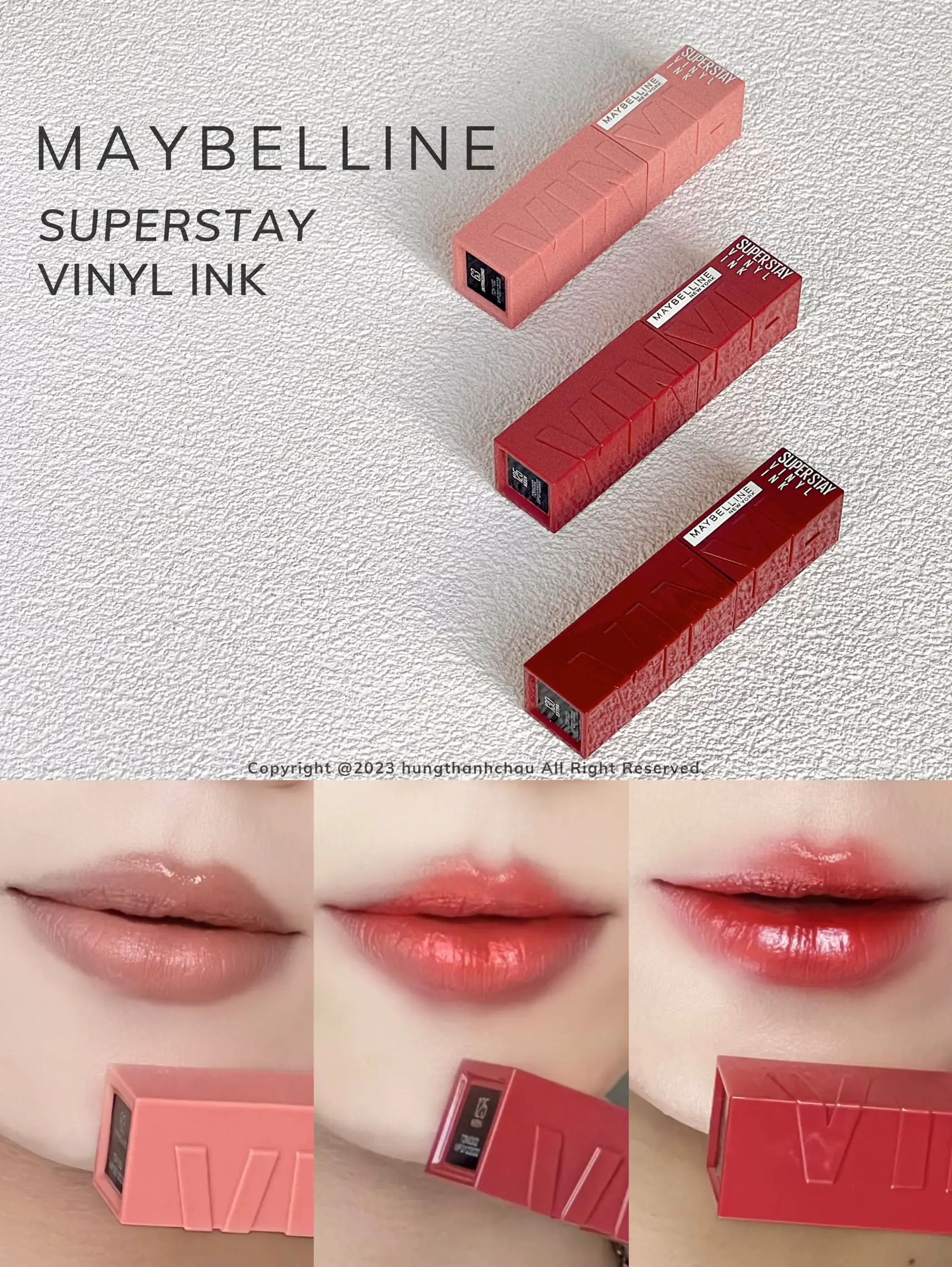 𝐒𝐰𝐚𝐭𝐜𝐡 𝐚𝐧𝐝 𝐑𝐞𝐯𝐢𝐞𝐰 𝐌𝐚𝐲𝐛𝐞𝐥𝐥𝐢𝐧𝐞 𝐒𝐮𝐩𝐞𝐫 𝐒𝐭𝐚𝐲 𝐕𝐢𝐧𝐲𝐥 𝐈𝐧𝐤 | Bộ sưu tập do Hùng ...