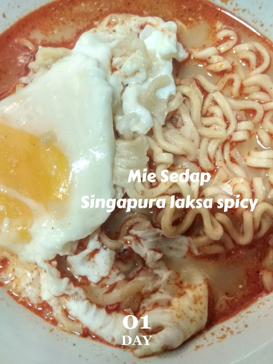 Mie Sedap Singapur Laksa | Galeri diposting oleh Veggi Aini | Lemon8
