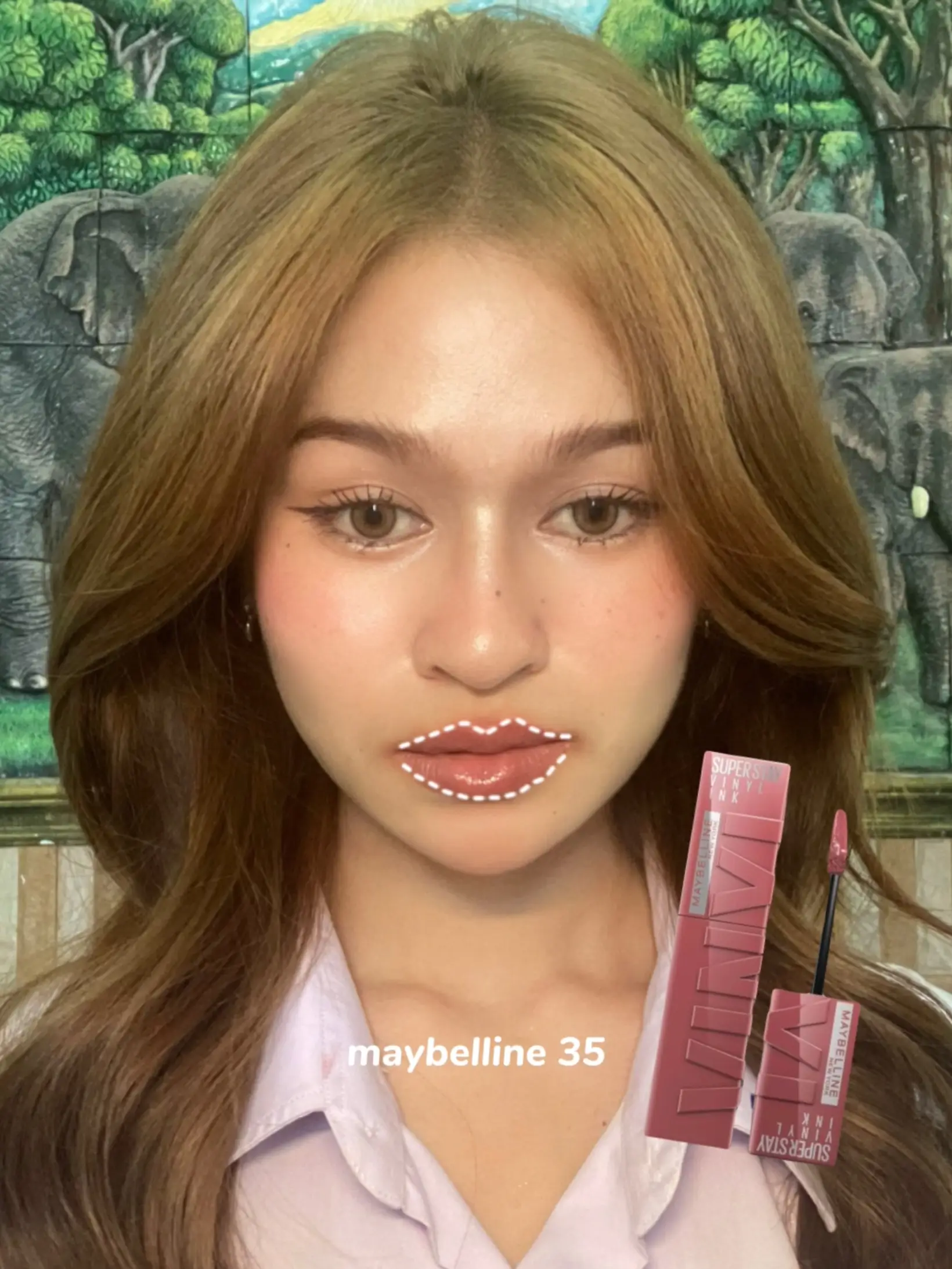 แต่งหน้าไปโรงเรียนกันค่าา | แกลเลอรีที่โพสต์โดย giineskhing | Lemon8