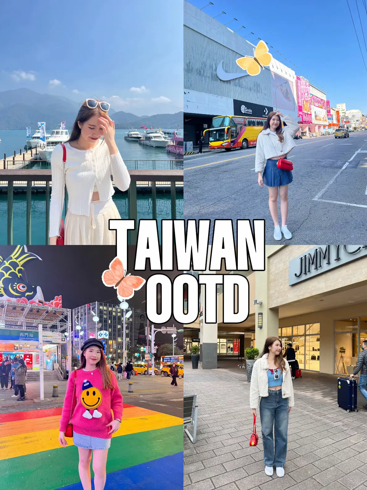 Taiwan Outfits 🇹🇼 | แต่งตัวสไตล์สายเกา ในอากาศ 12-21°C | แกลเลอรีที่ ...