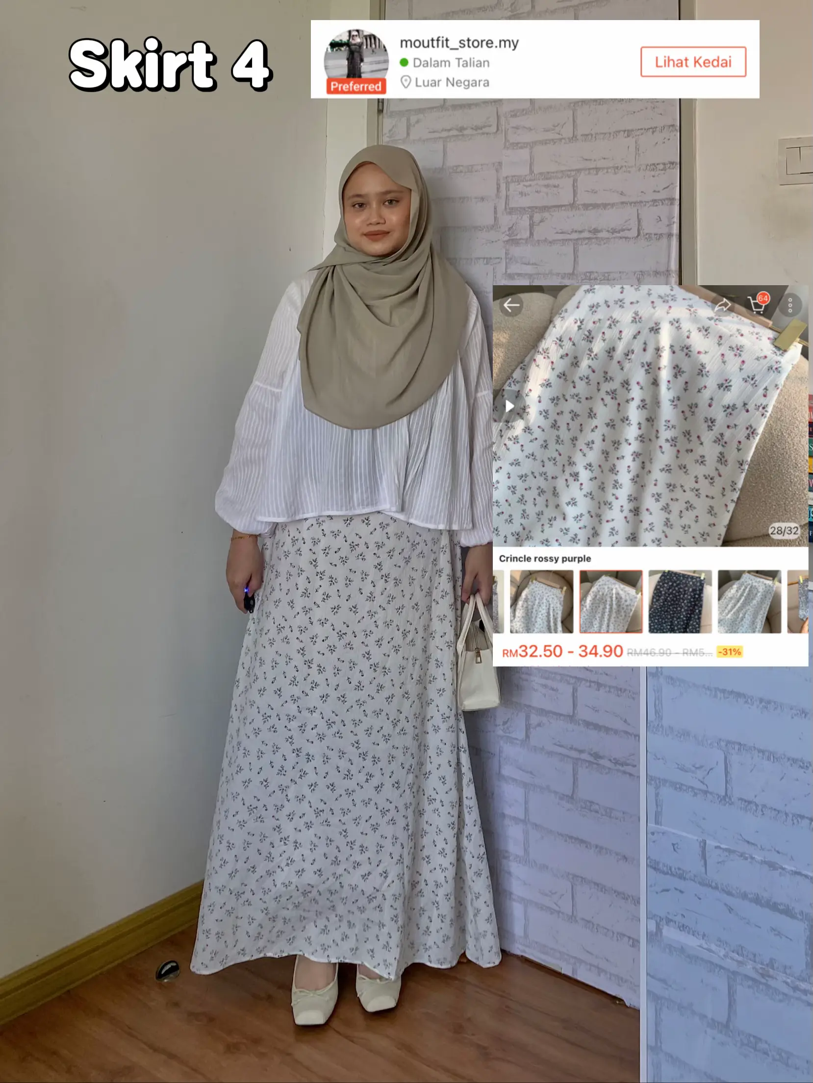 RM 30 of Affordable & Great Skirts From Shopee | Galeri disiarkan oleh ...