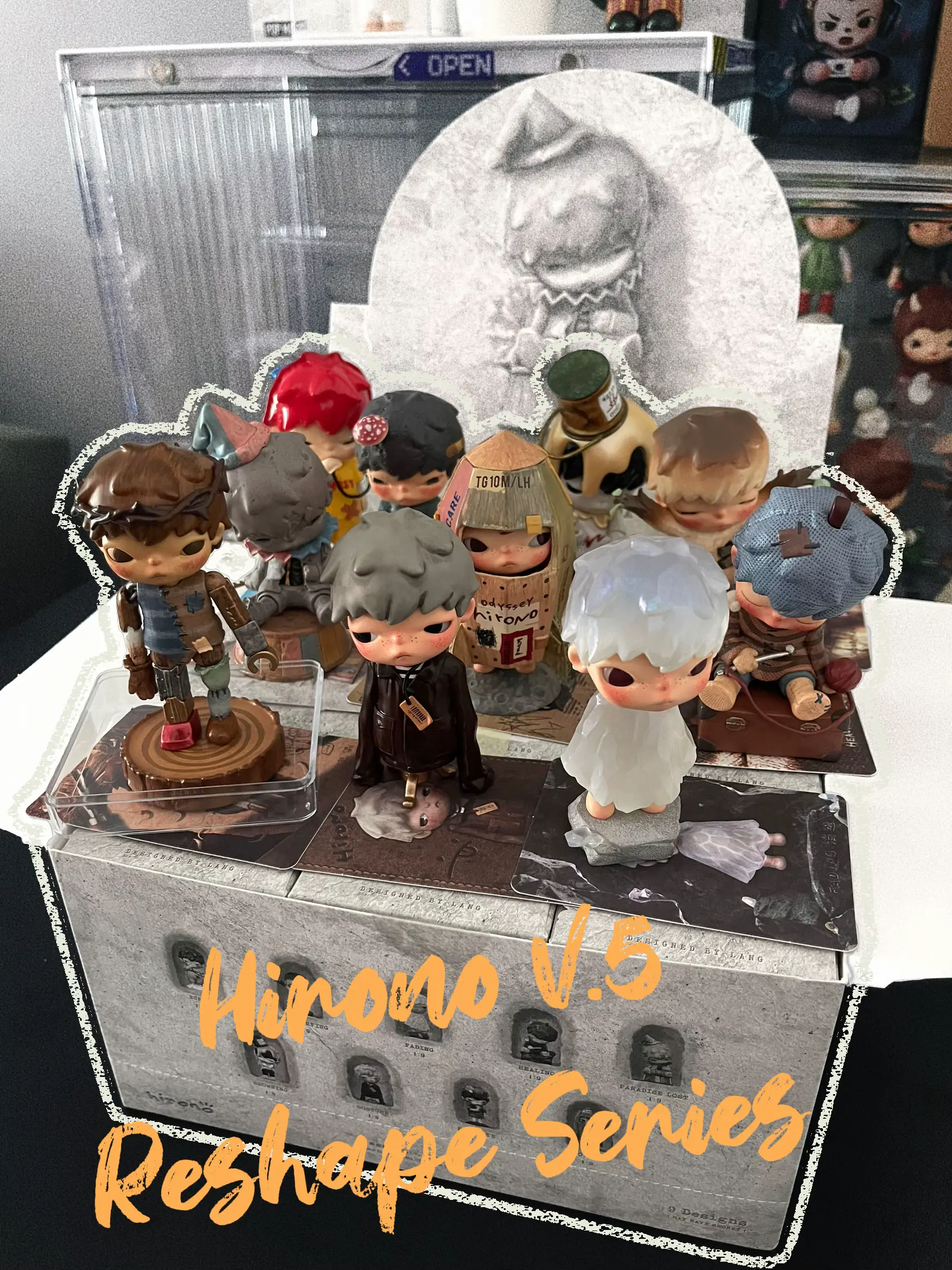 แกะกล่อง Hirono V.5 Reshape Series | แกลเลอรีที่โพสต์โดย newww | Lemon8