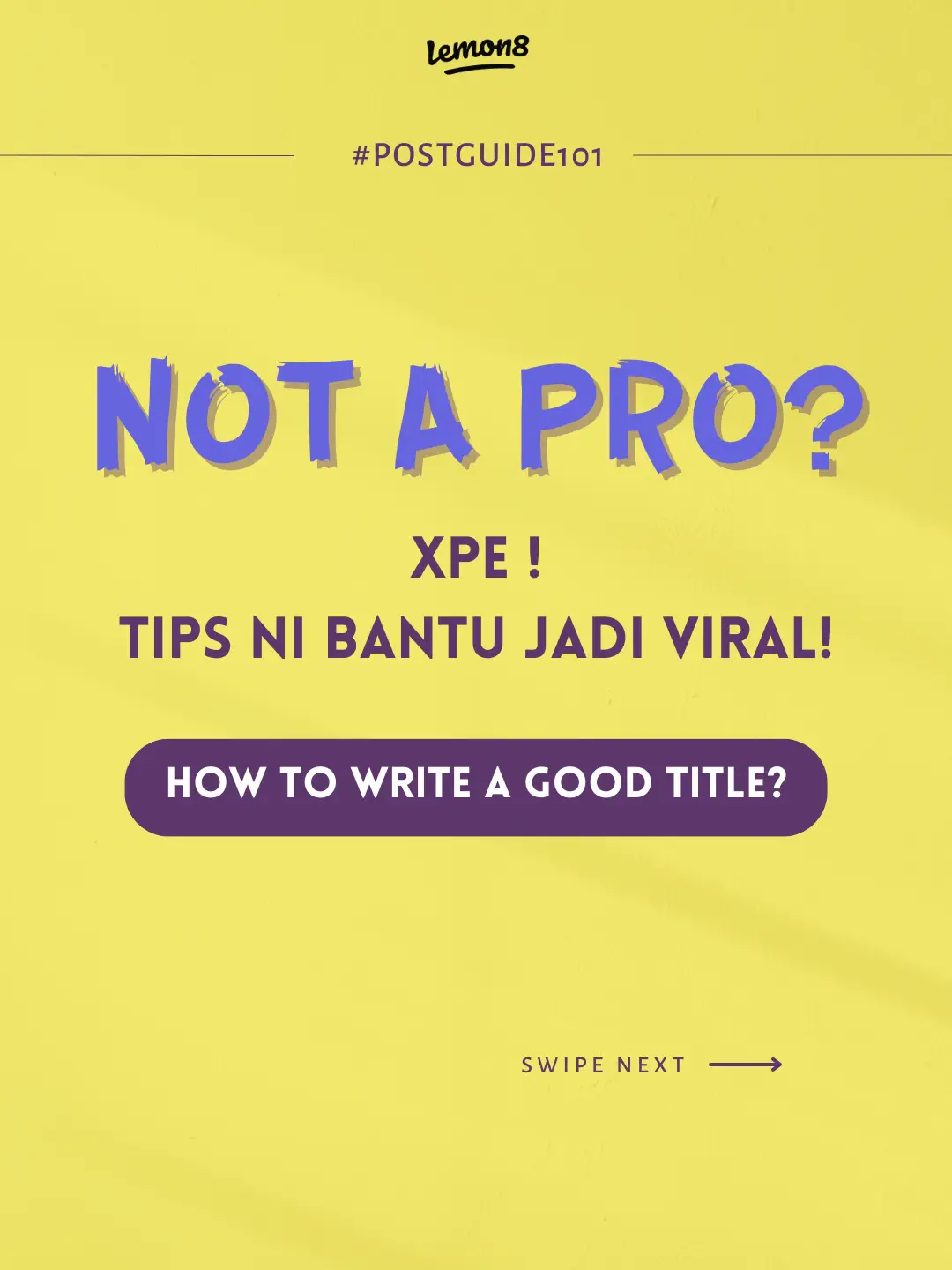 Nak Jadi Viral Tapi Not A Pro? XPE! Try Tips Ni ️📈 | Galeri disiarkan ...