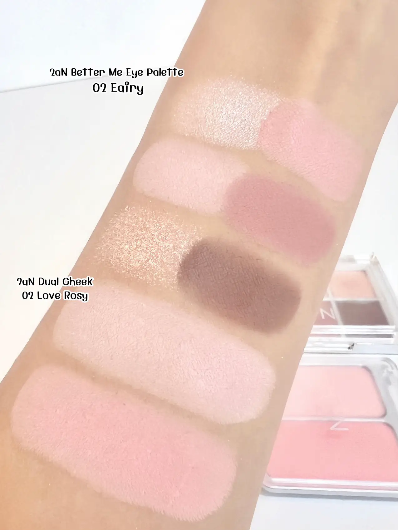 จับคู่สีบลัชออน & อายแชโดว์ 2aN ใช้คู้กันหน้าละมุน สีถูกต้องมาก! | แกลเลอรีที่โพสต์โดย GIGIKOREA ...