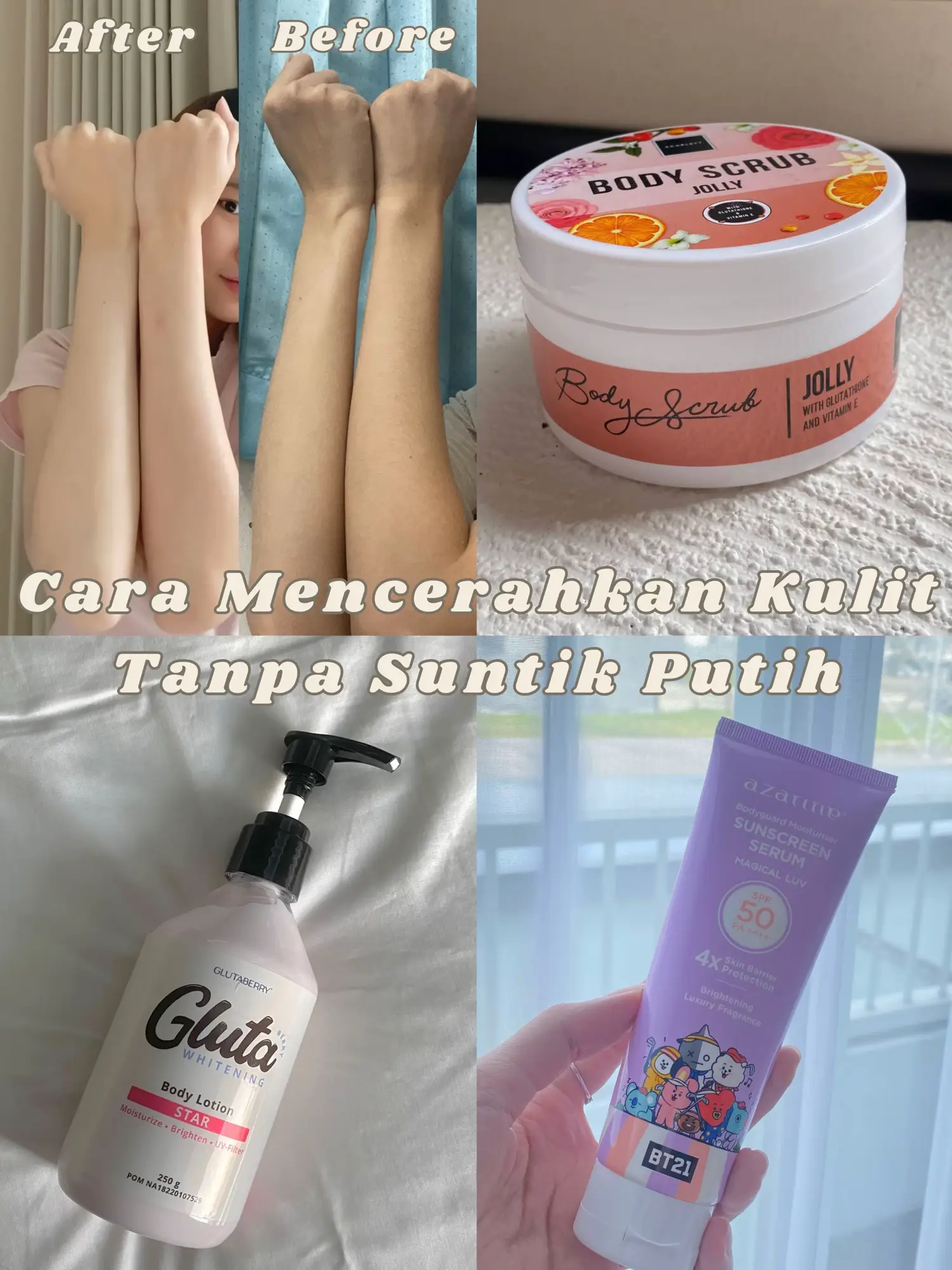 Kulit Cerah & Mulus Tanpa Suntik😍 | Galeri diposting oleh Belinda🤍 | Lemon8
