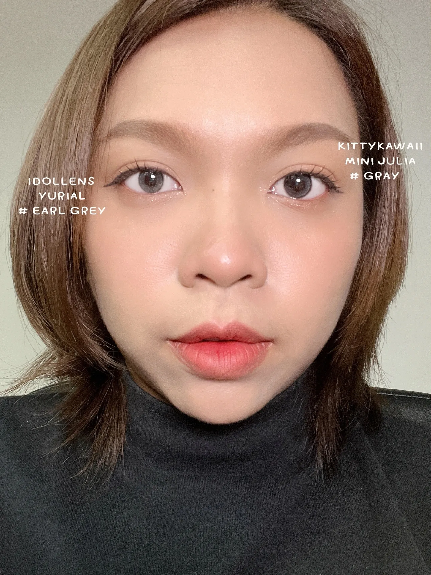 ฝาแฝดจริงมั้ย? dupe คอนแทคเลนส์ไทย vs เกาหลี | แกลเลอรีที่โพสต์โดย nook ch! | Lemon8