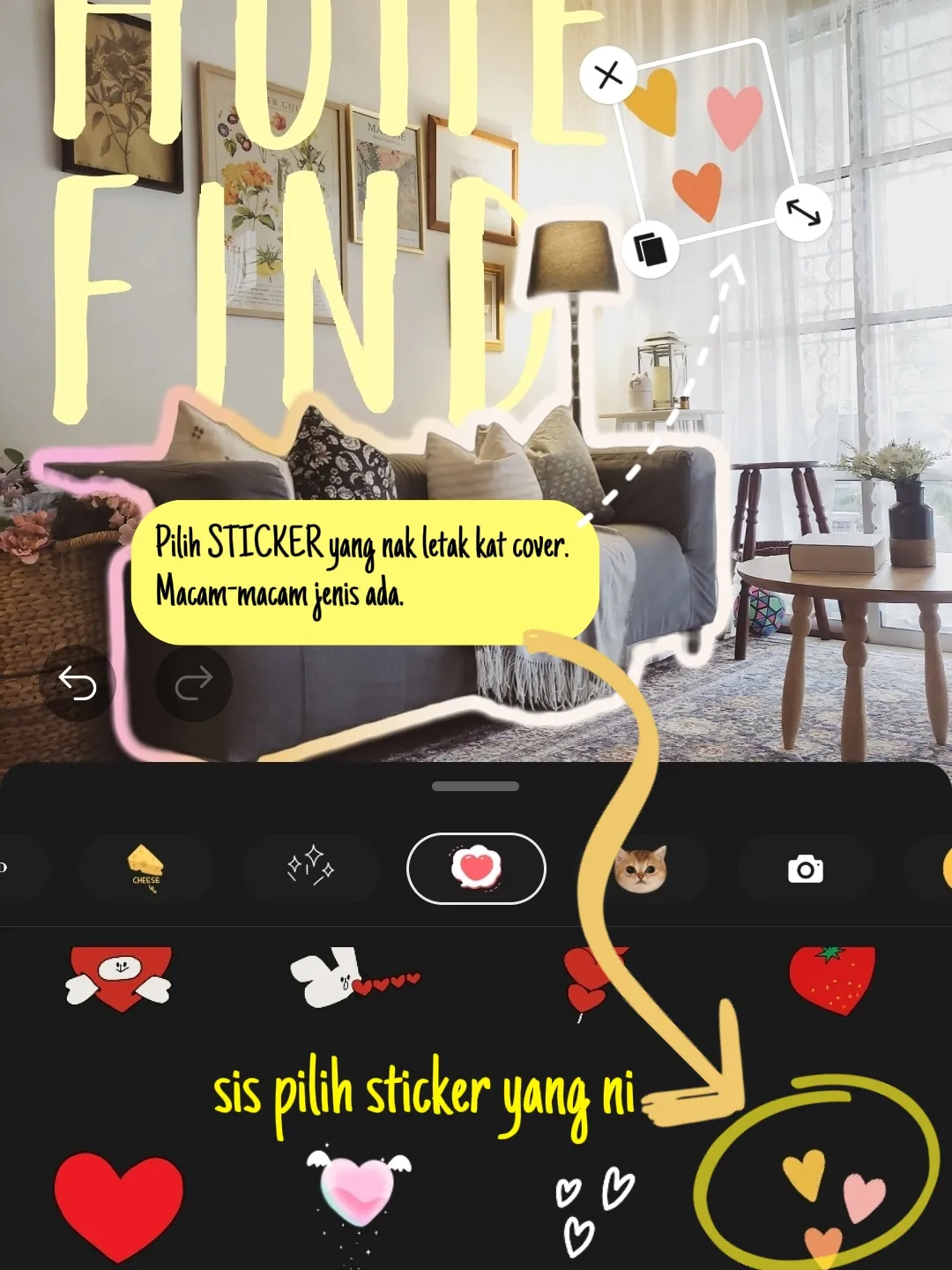 Template Edit - Pencarian Lemon8