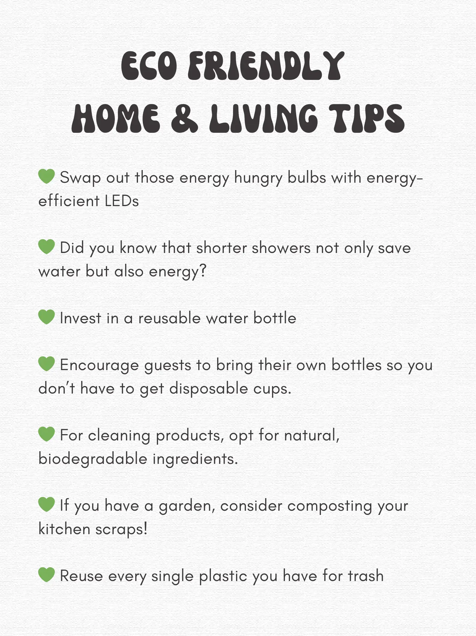 Eco-friendly home: Small changes, big impact 🌎🏡 | Gallery posted by ...