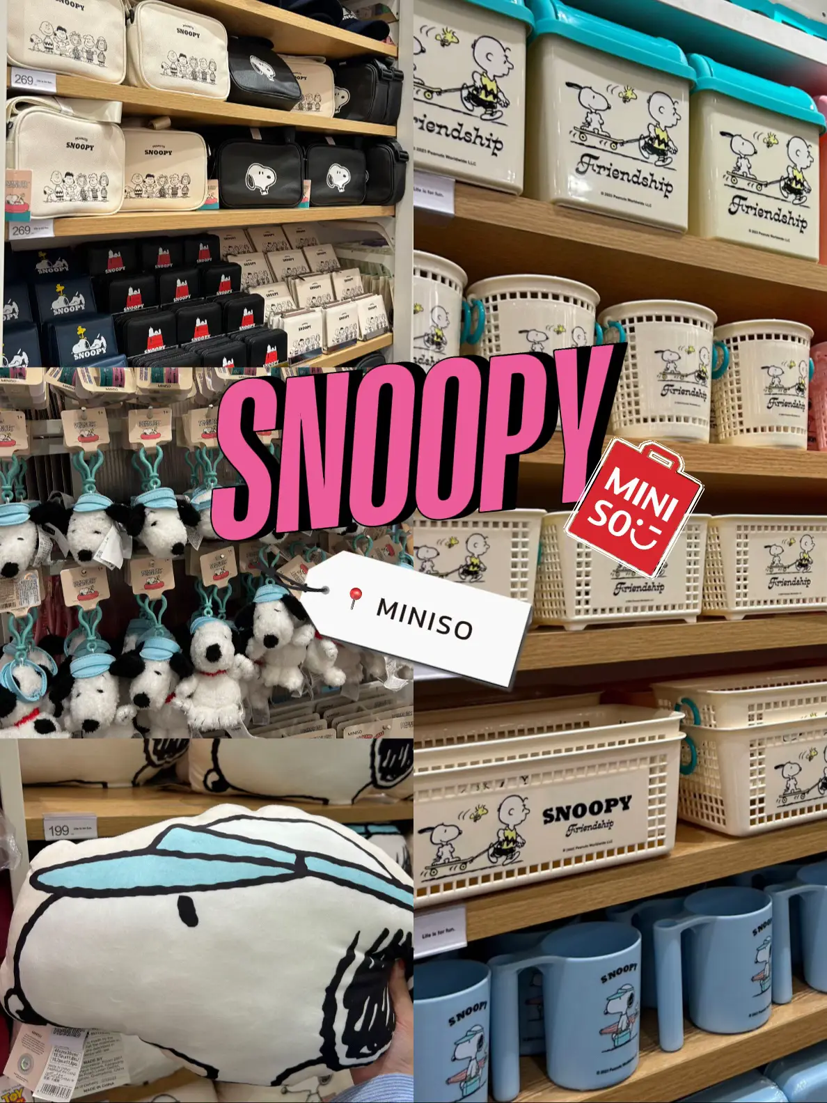 Miniso snoopy collection | แกลเลอรีที่โพสต์โดย รีวิววว 🌟 | Lemon8