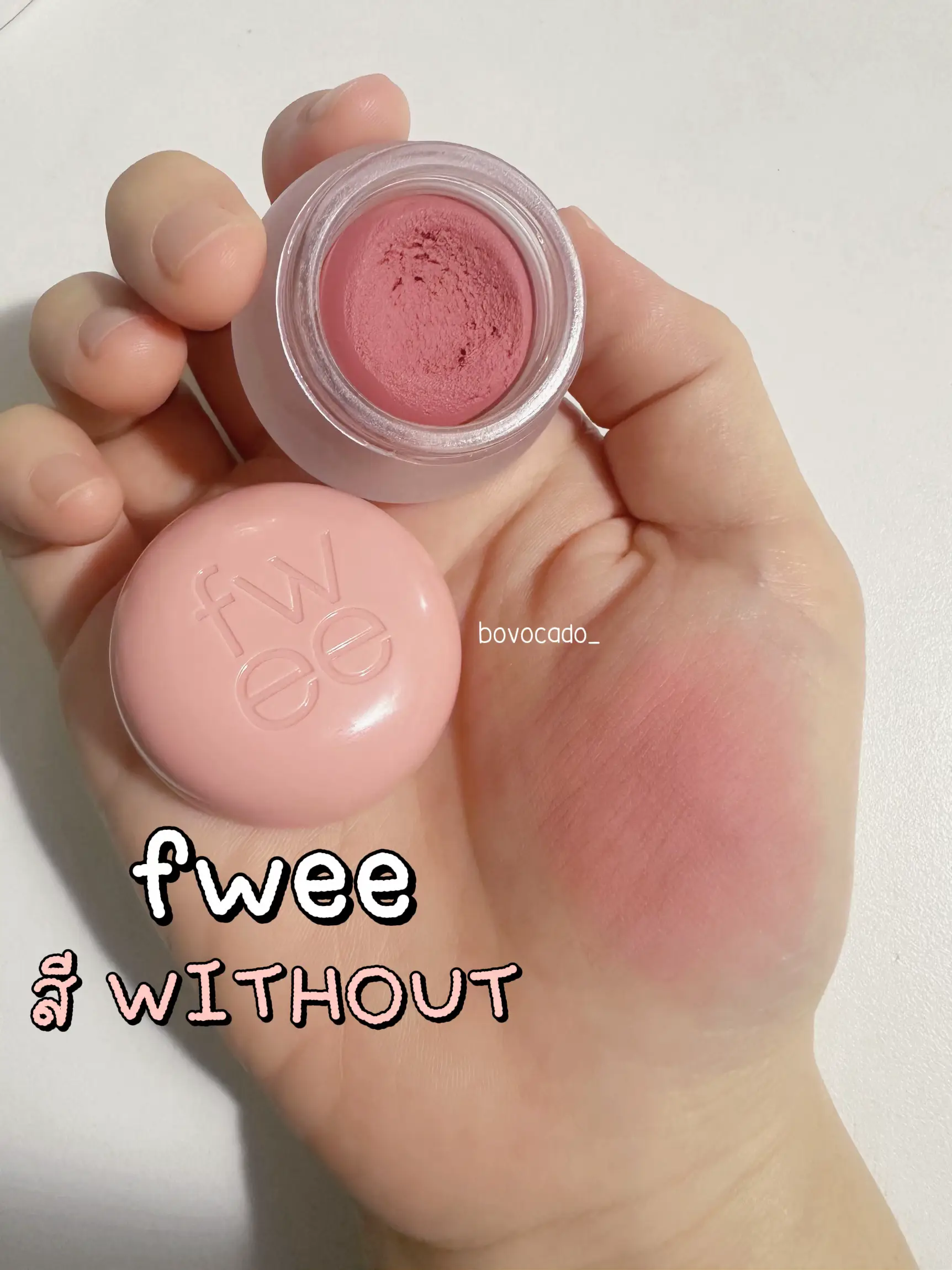 สีนู้ดที่จริงใจ FWEE สี WITHOUT🎀 | แกลเลอรีที่โพสต์โดย 🥛bovocado_🐾 | Lemon8