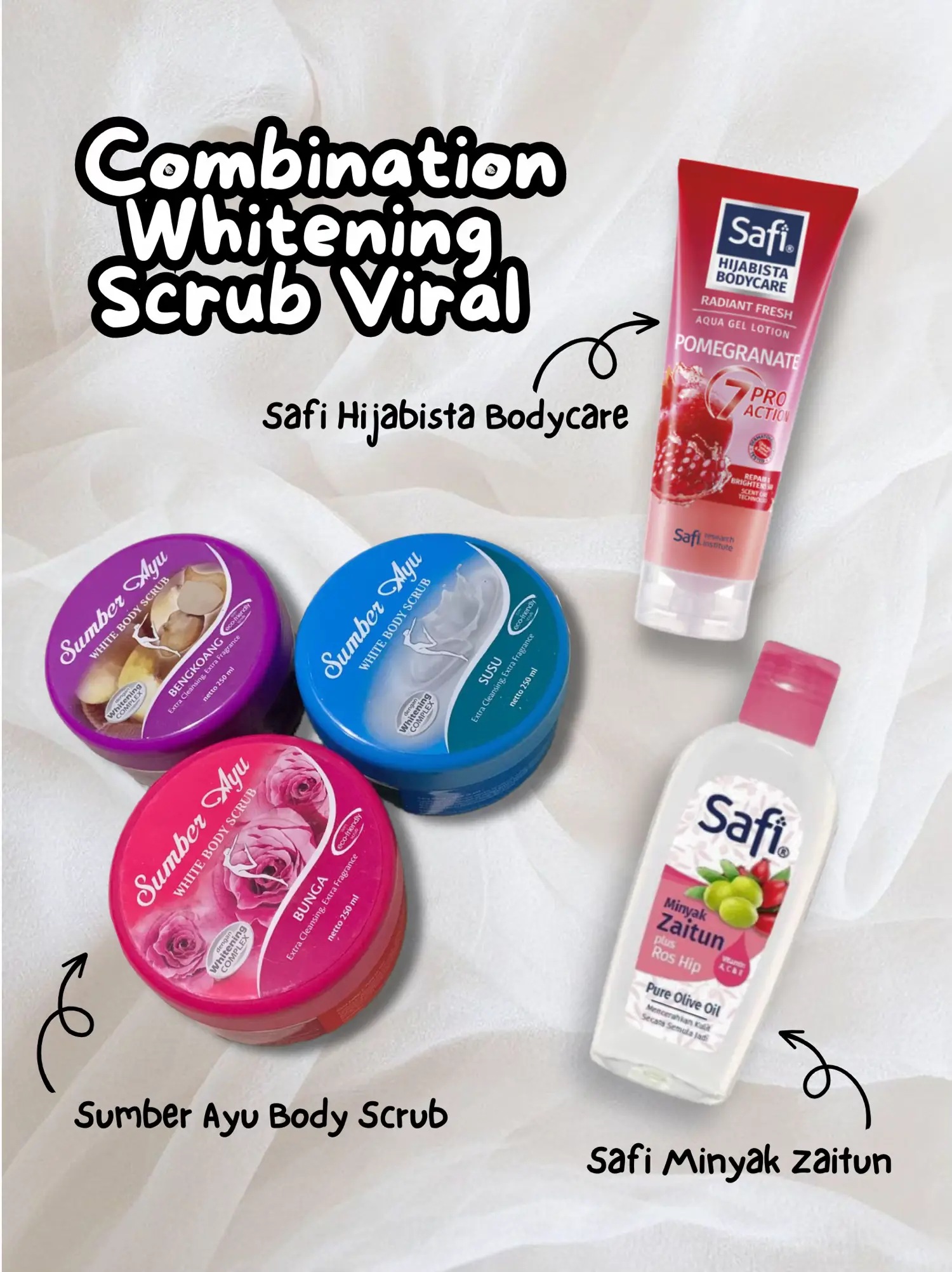 Body Scrub Hacks Viral 😍 Cerah dengan cepat! | Galeri disiarkan oleh ...