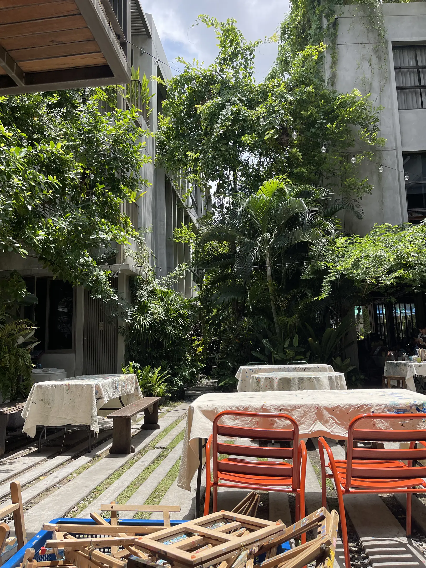 🖼️ taiban café 🪞วาดรูปแคนวาสสุดฮิต คาเฟ่ใจกลางกรุงเทพ!! | แกลเลอรีที่ ...