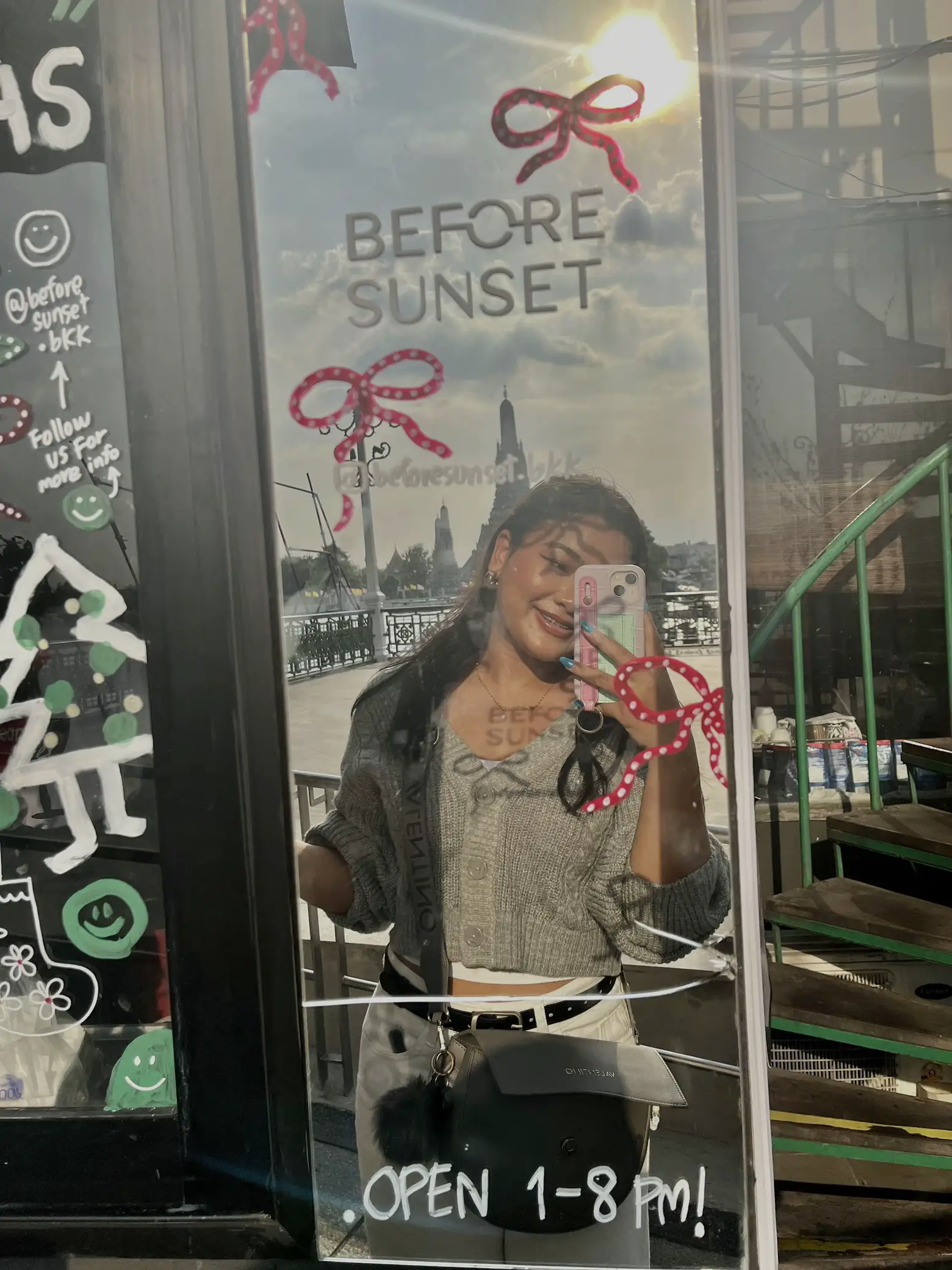 Before Sunset ร้านดังวิววัดอรุณสวยๆ ☀️ | แกลเลอรีที่โพสต์โดย Monlonnee | Lemon8