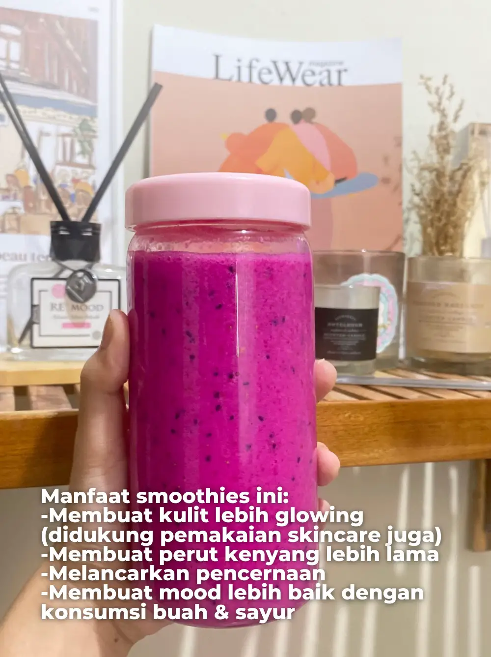 RESEP SMOOTHIE GLOWING 7 HARI🍓👀‼️ | Galeri diposting oleh alifya | Lemon8