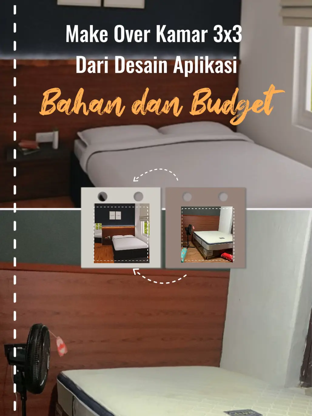 Makeover Kamarku dan Budget | Galeri diposting oleh Sedernurur | Lemon8