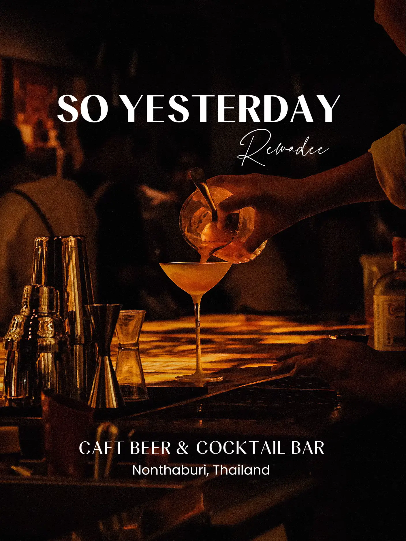แนะนำบาร์ลับเปิดใหม่ SO YESTERDAY BAY นนทบุรี! | แกลเลอรีที่โพสต์โดย นฝ ...
