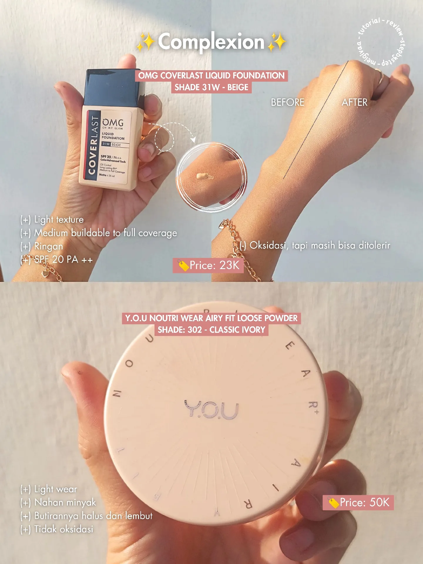 Make Up Bagus Under 50K !! | Galeri diposting oleh meigivaa | Lemon8