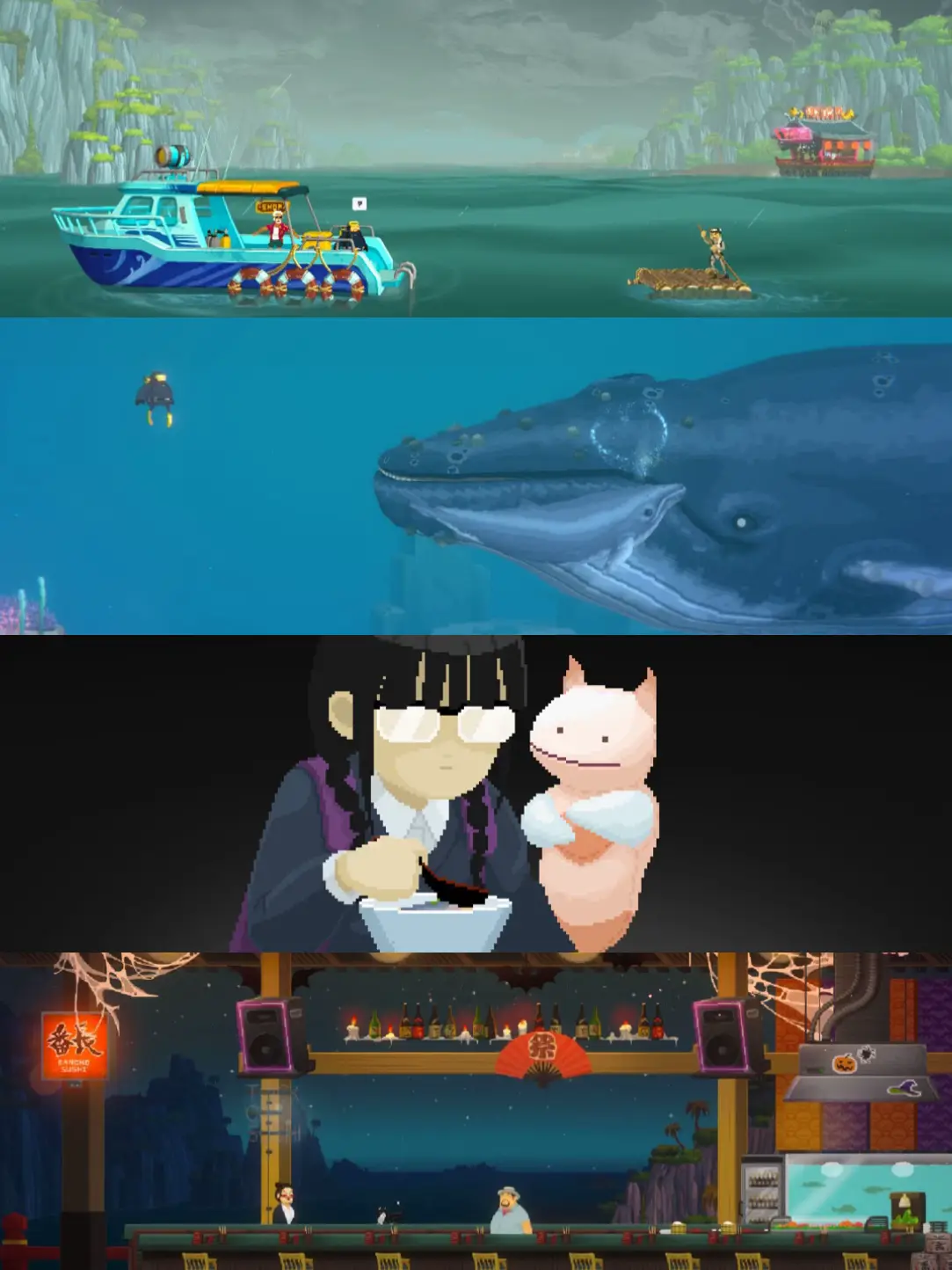 Nintendo Game Switch Fishing Open Sushi Shop | DAVE 🐳 The Dive ...