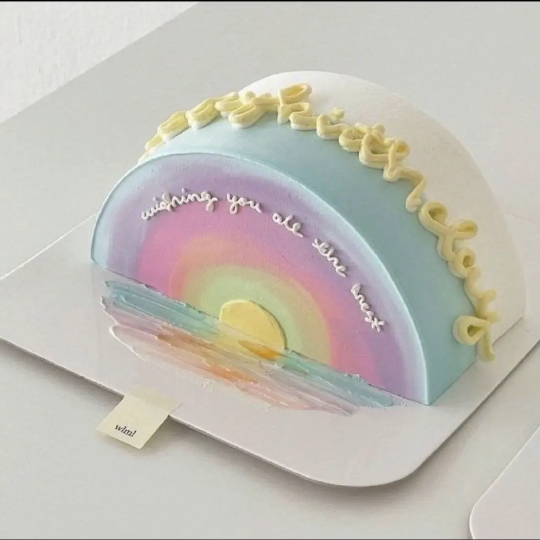 Half Cake หาไอเดียทำเค้กหลายแบบมาฝากค่ะ😊 | แกลเลอรีที่โพสต์โดย ไอเดียดี ...