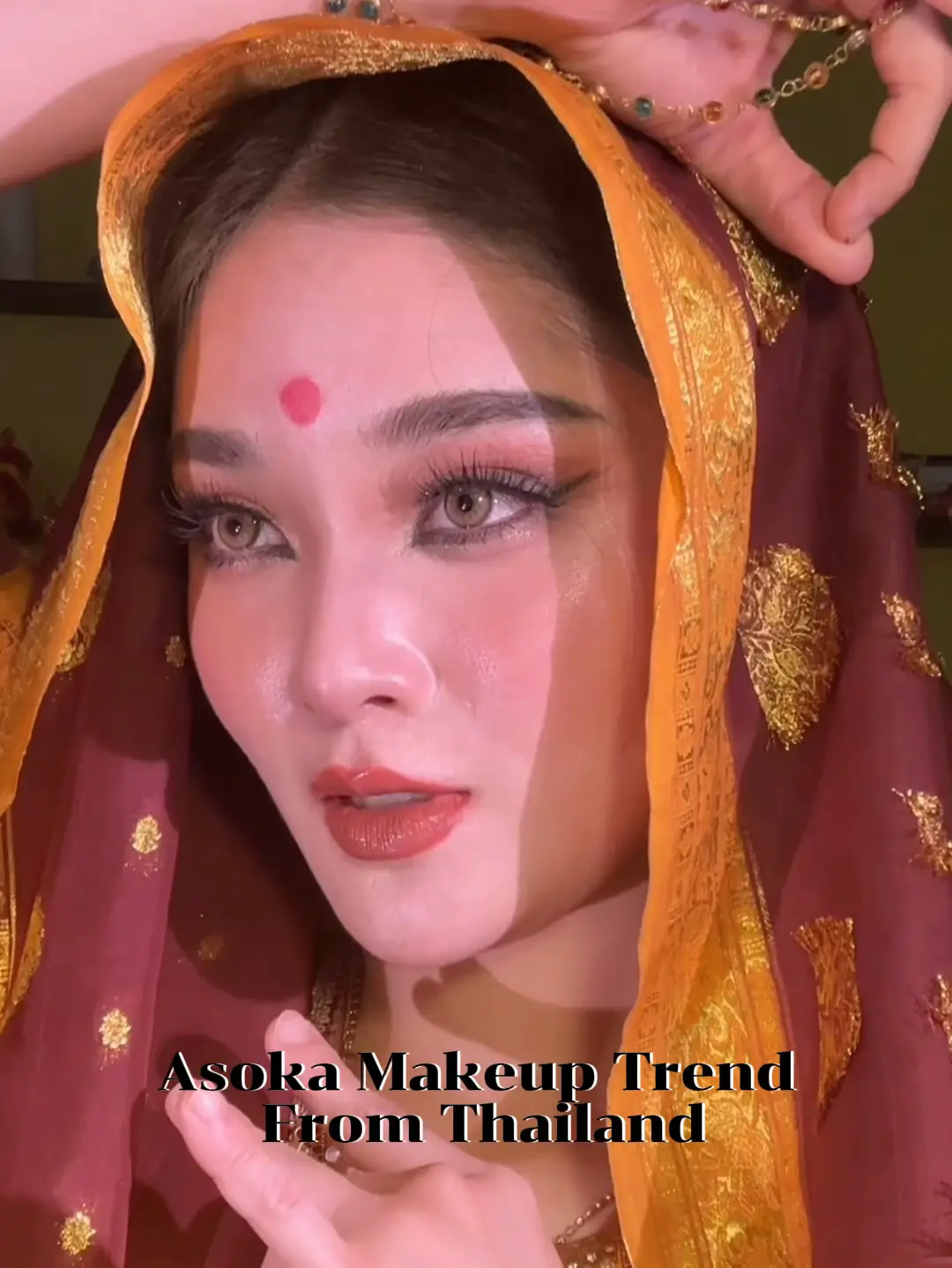Asoka Makeup trend from Thailand🔥 | วิดีโอที่เผยแพร่โดย Nakpayya | Lemon8