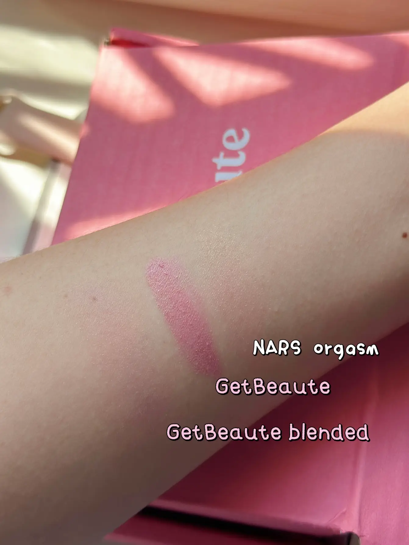 ป้ายยา Blush stick GetBeaute แฝดน้อง NARS orgasm🌷 | แกลเลอรีที่โพสต์โดย TAMPAIGON | Lemon8