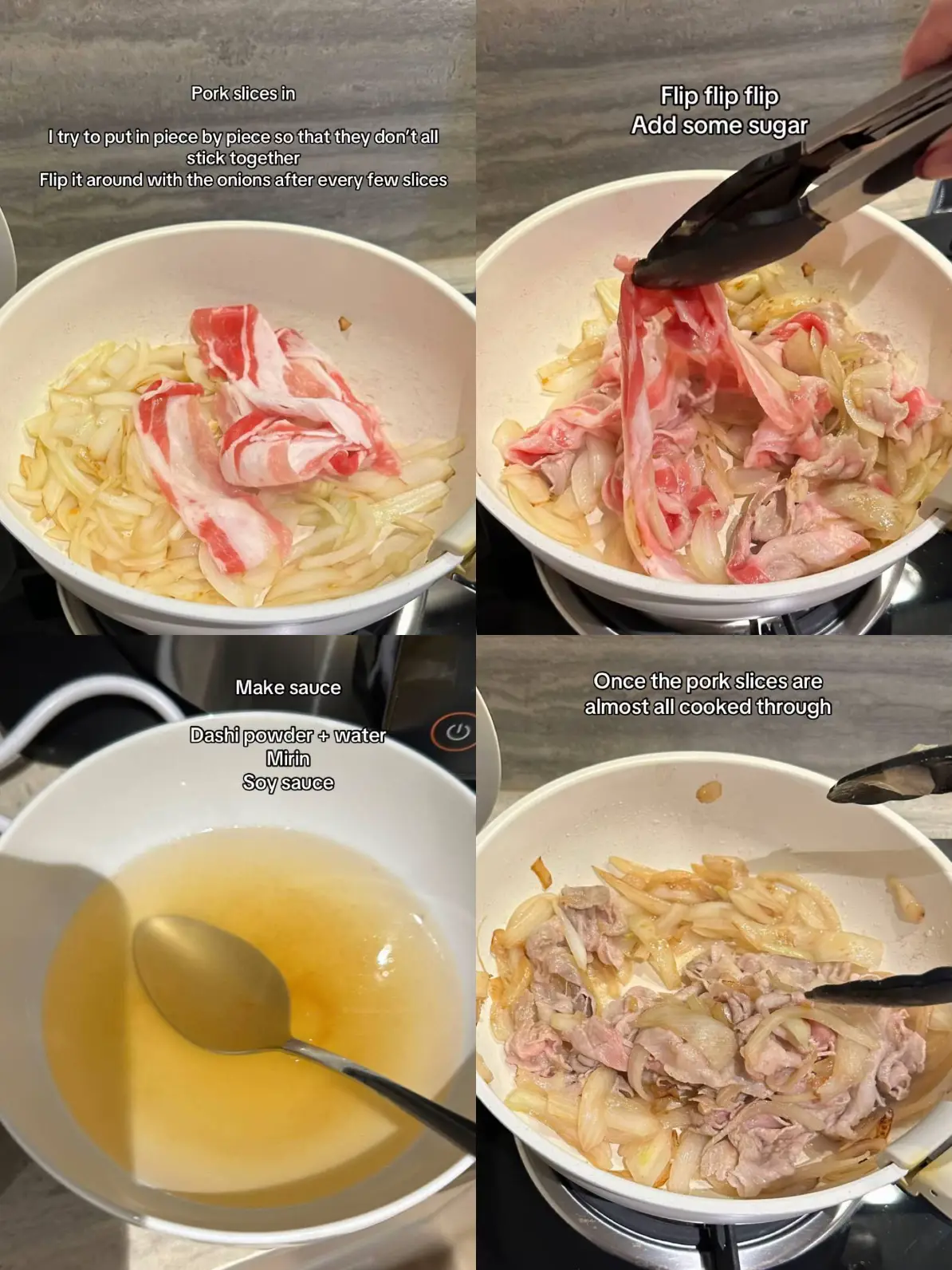 Pork belly slices gyudon - simple recipe! | Gallery posted by ...