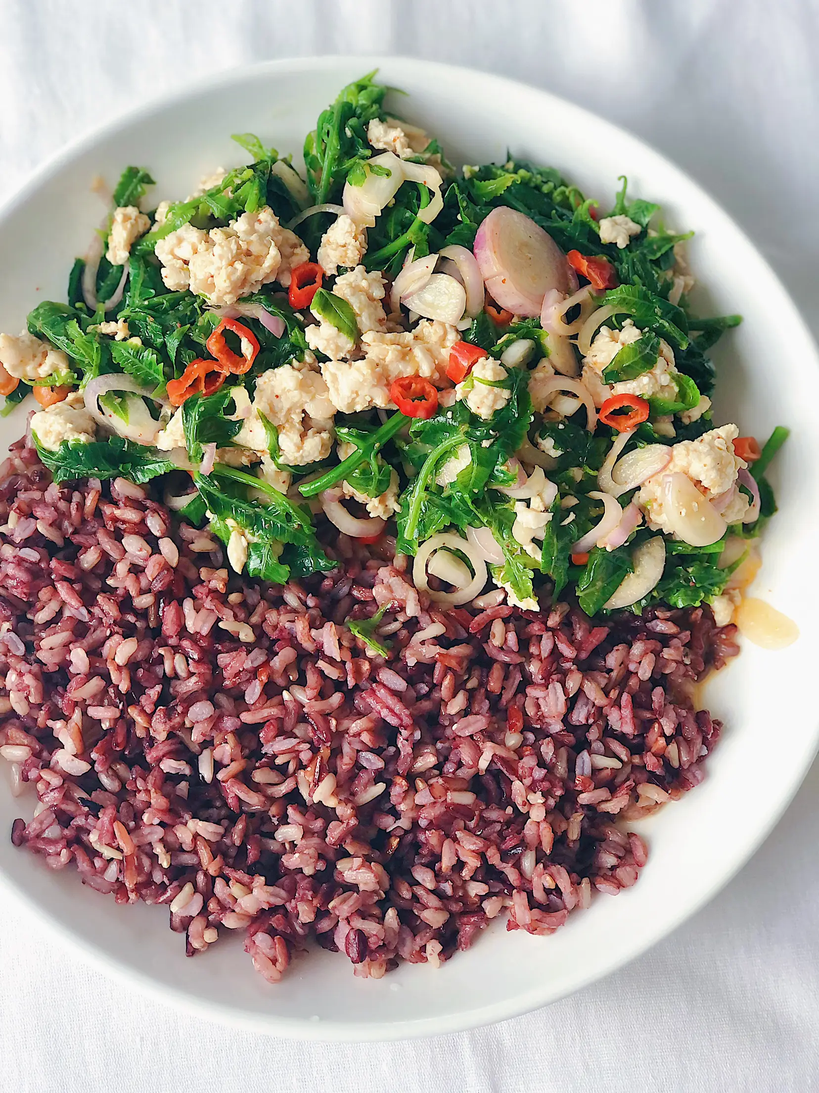 Yum vegetables, chopped chicken | Gallery posted by pat_kajornkul | Lemon8