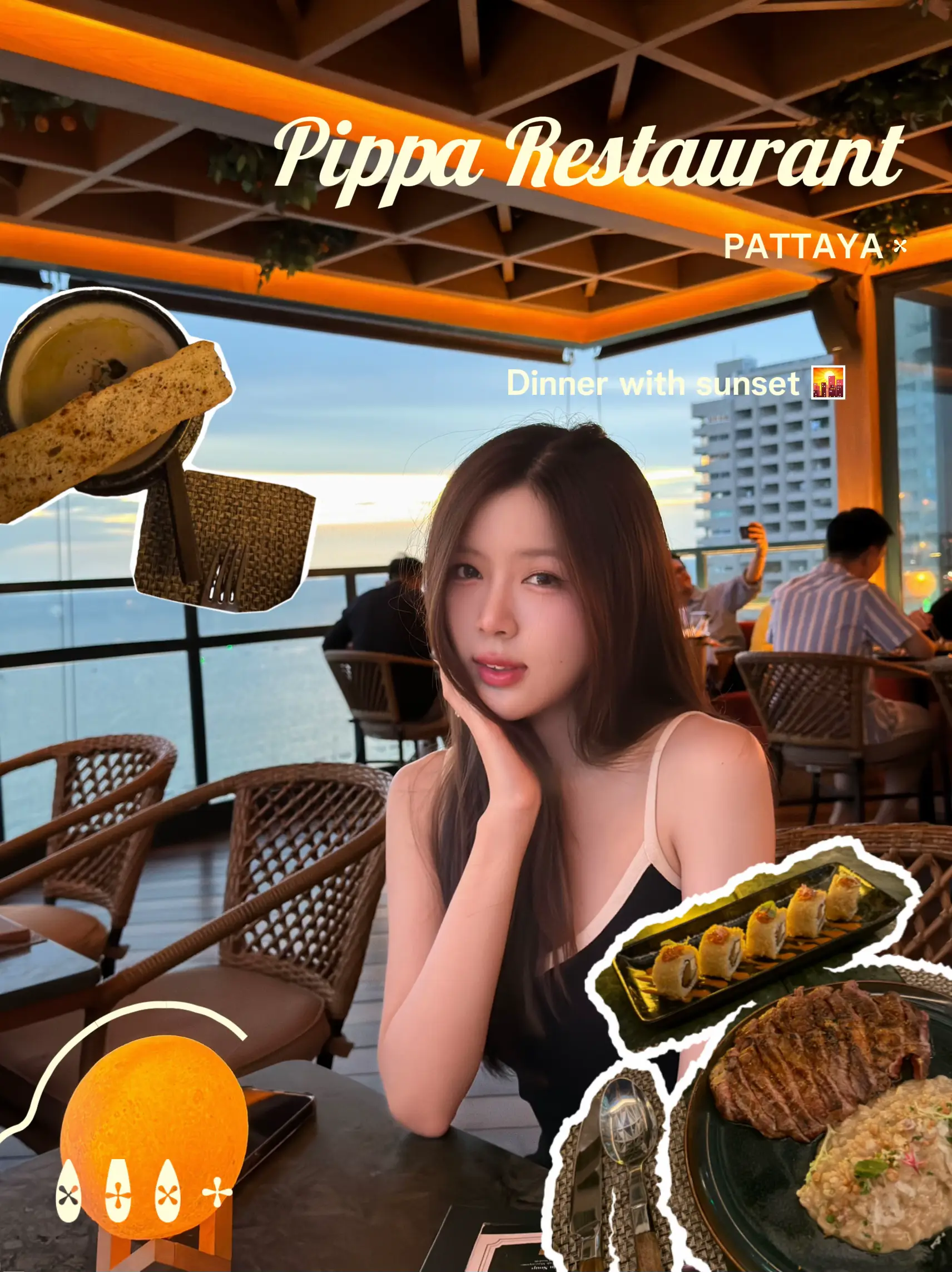 Pippa Restaurant Pattaya 🏝🫶 | แกลเลอรีที่โพสต์โดย Chminmint | Lemon8