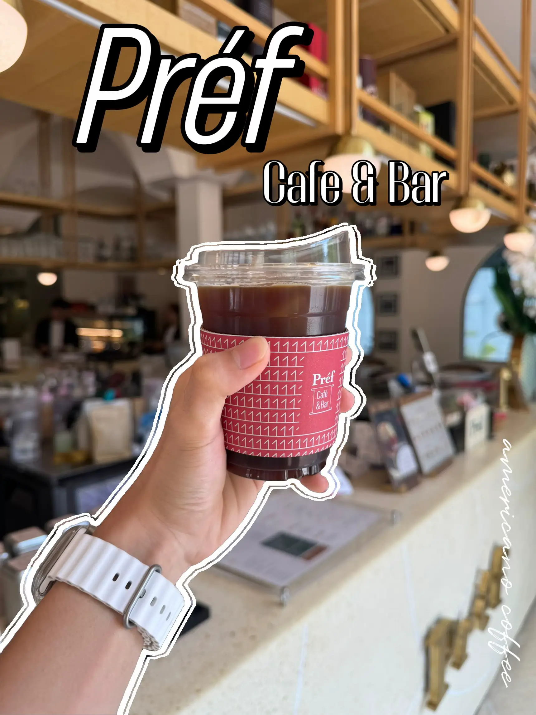 Préf Cafe & Bar | Americano | แกลเลอรีที่โพสต์โดย Espresso | Lemon8