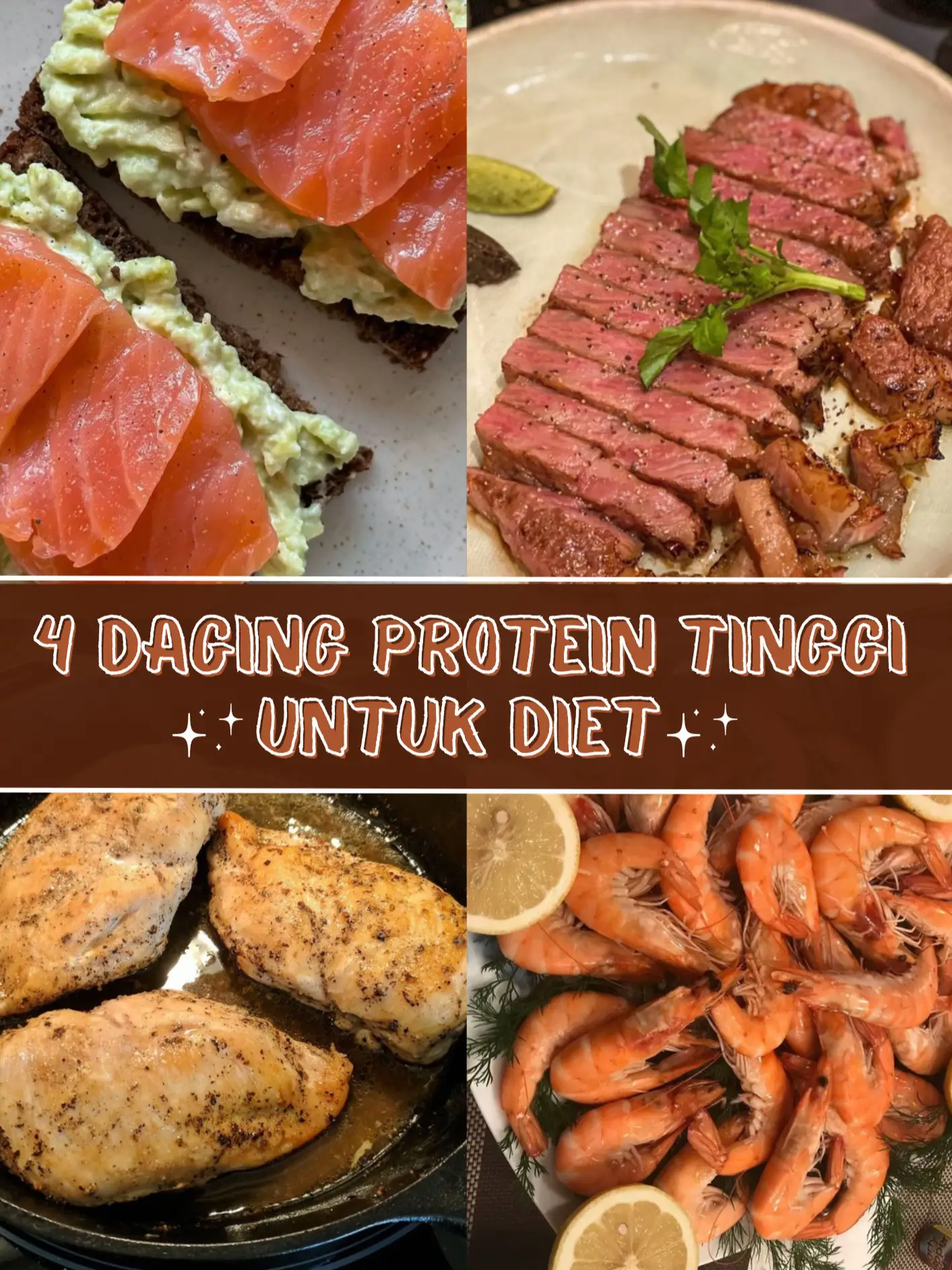 ‼️4 DAGING DGN KANDUNGAN PROTEIN TINGGI UTK DIET🏋🏼‍♀️🥩 | Galeri ...