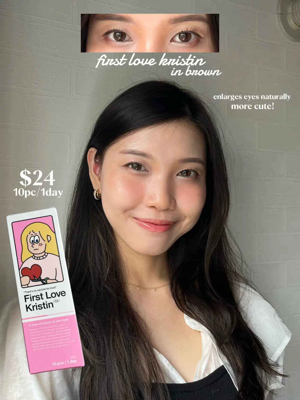 tried hapa kristin contacts for the first time😍 | Gallery posted by Mandy Wong | Lemon8