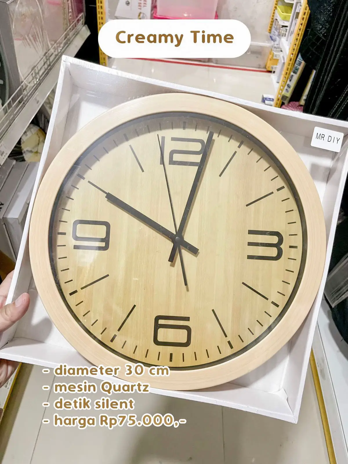 Rekomendasi Jam Dinding Estetik di DIY | Galeri diposting oleh Hasna ...