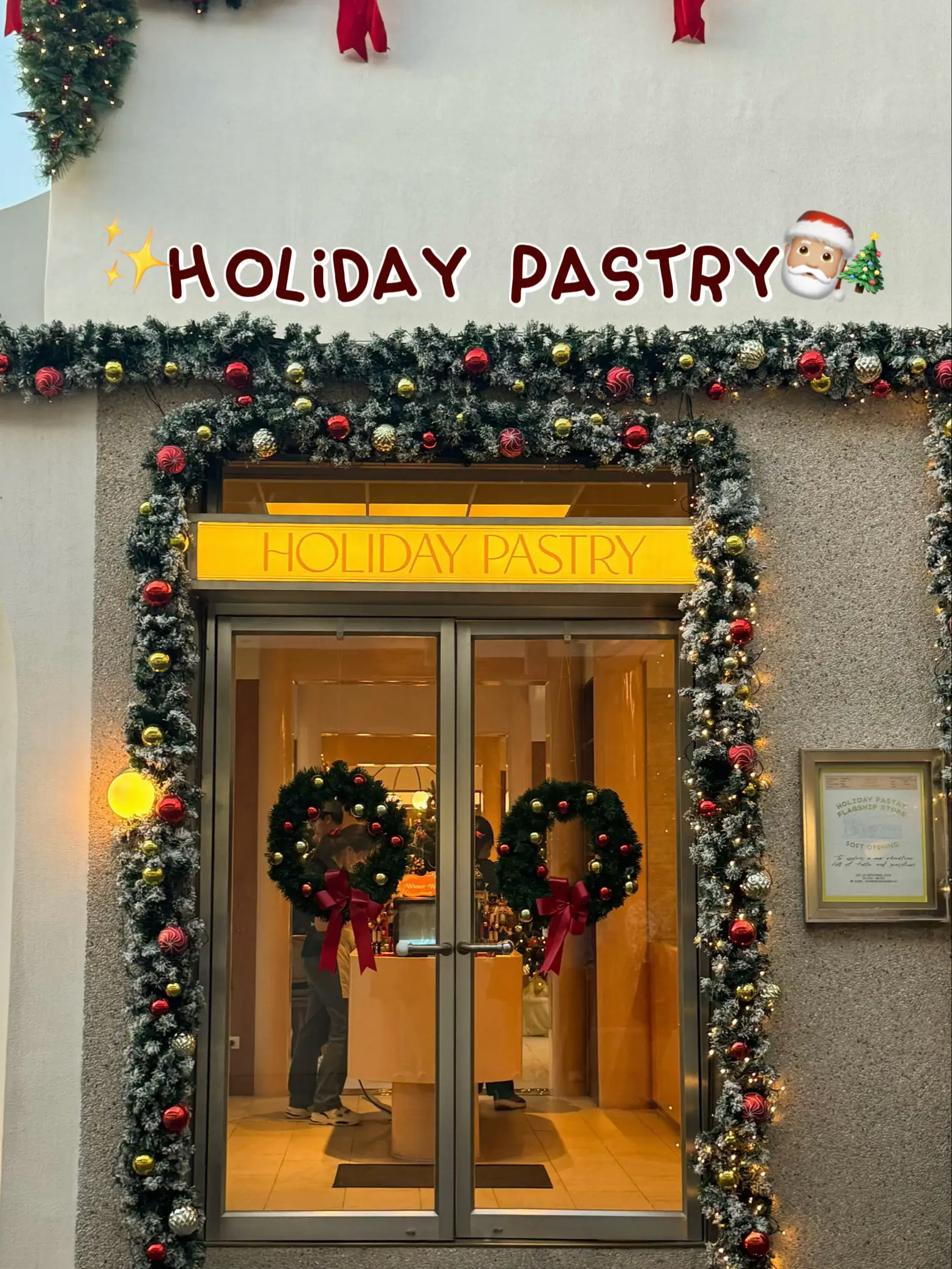 HOLIDAY PASTRY คาเฟ่ธีมครีสต์มาส2023 🎅🏼🎄 | แกลเลอรีที่โพสต์โดย ...