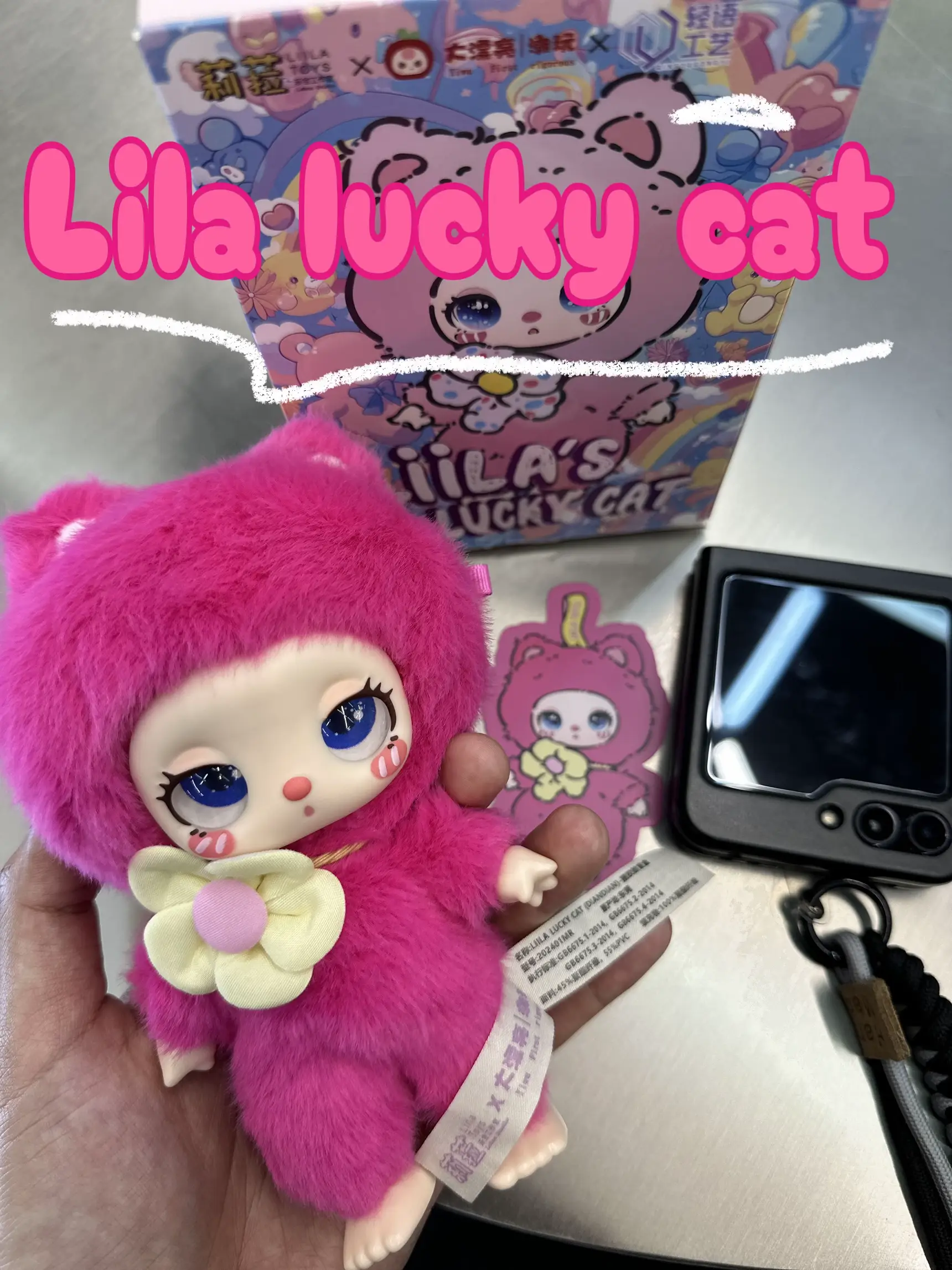 Lila lucky cat | Gallery posted by Kywkyww | Lemon8