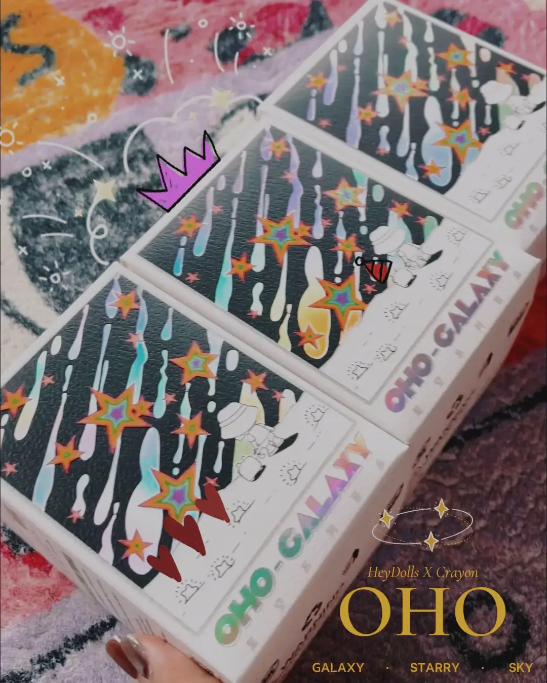 OHO • GALAXY • STARRY • SKY Series. | วิดีโอที่เผยแพร่โดย Sarun.S 🦛💫 | Lemon8