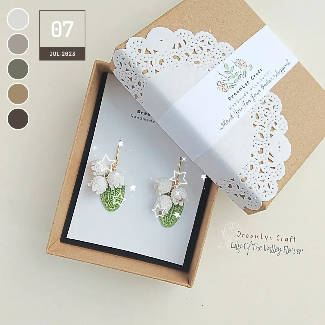 Handmade Crochet Jewelry | Galeri disiarkan oleh DreamLyn | Lemon8