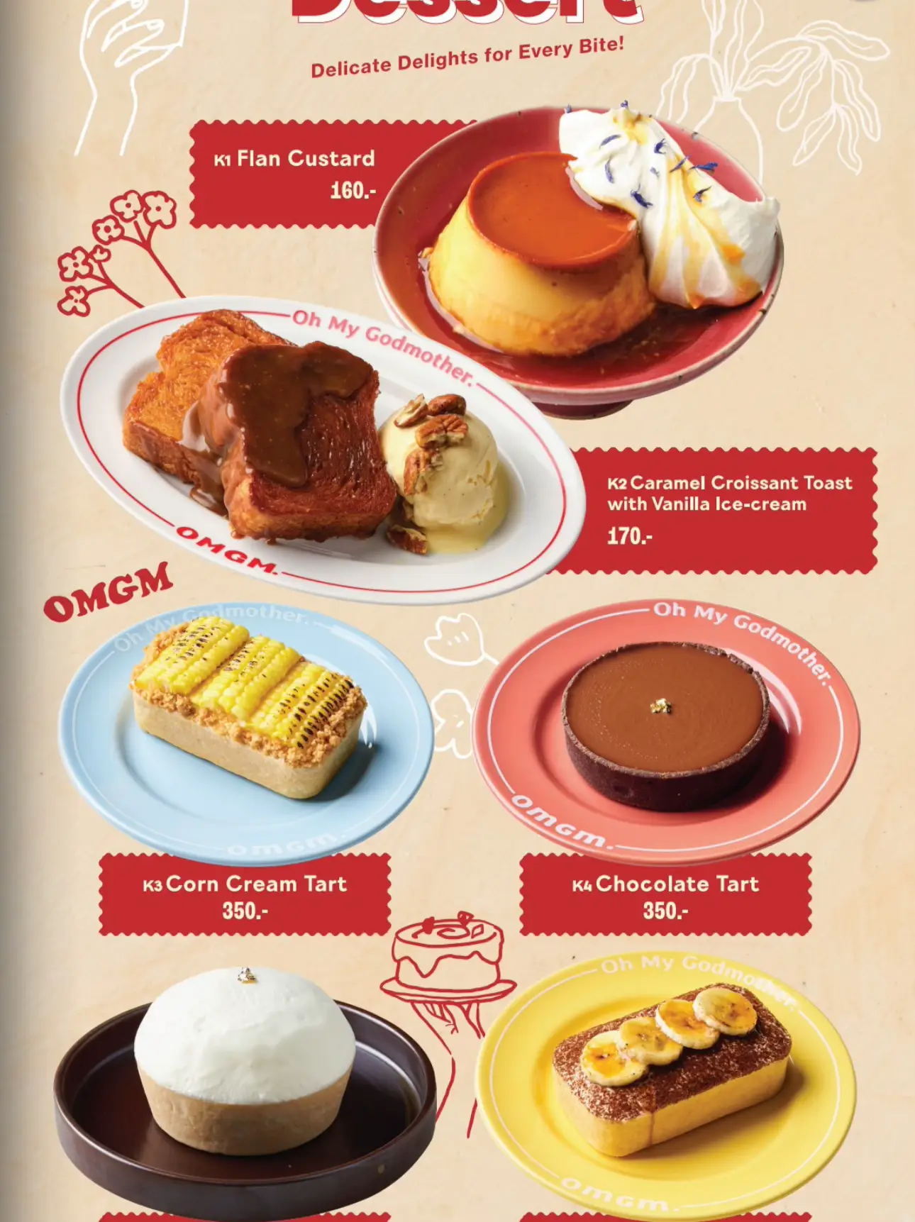 รีวิวขนม สุดชิค ร้าน OMGM | แกลเลอรีที่โพสต์โดย hotmadame 👄 | Lemon8