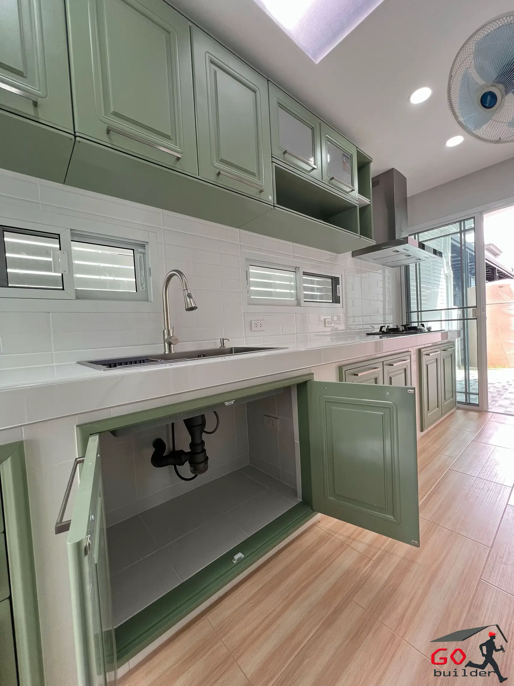 Kitchen Extension - Laundry Yard Single House | Gallery posted by GO ...