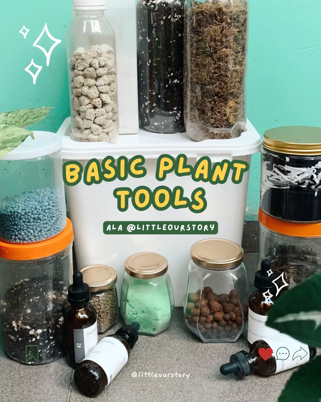 Basic Plant Tools yang Aku Gunakan | Galeri diposting oleh Little ...