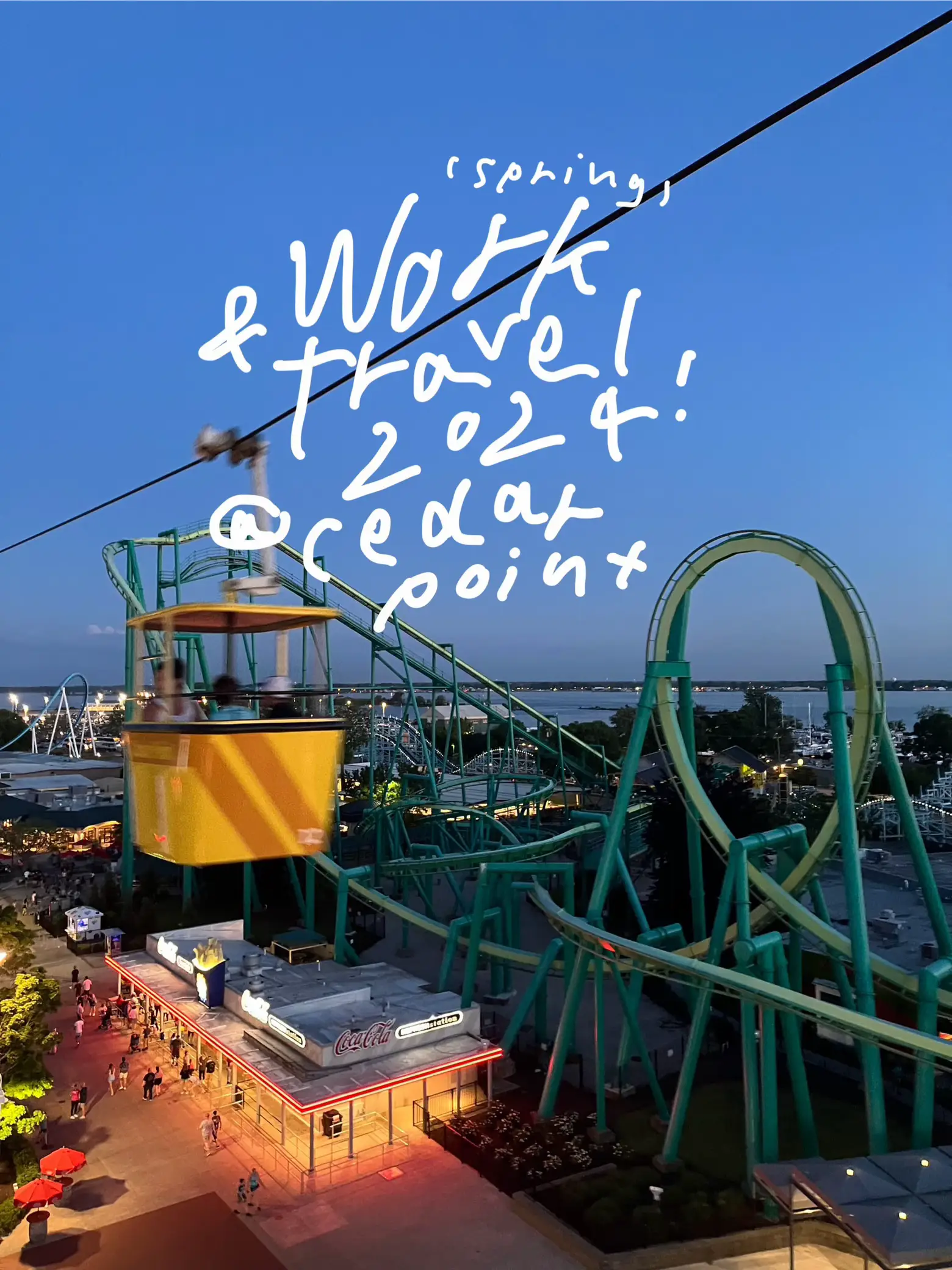 รีวิว Work and Travel 2024 ที่ Cedar Point ช่วงสปริง ! | แกลเลอรีที่ ...