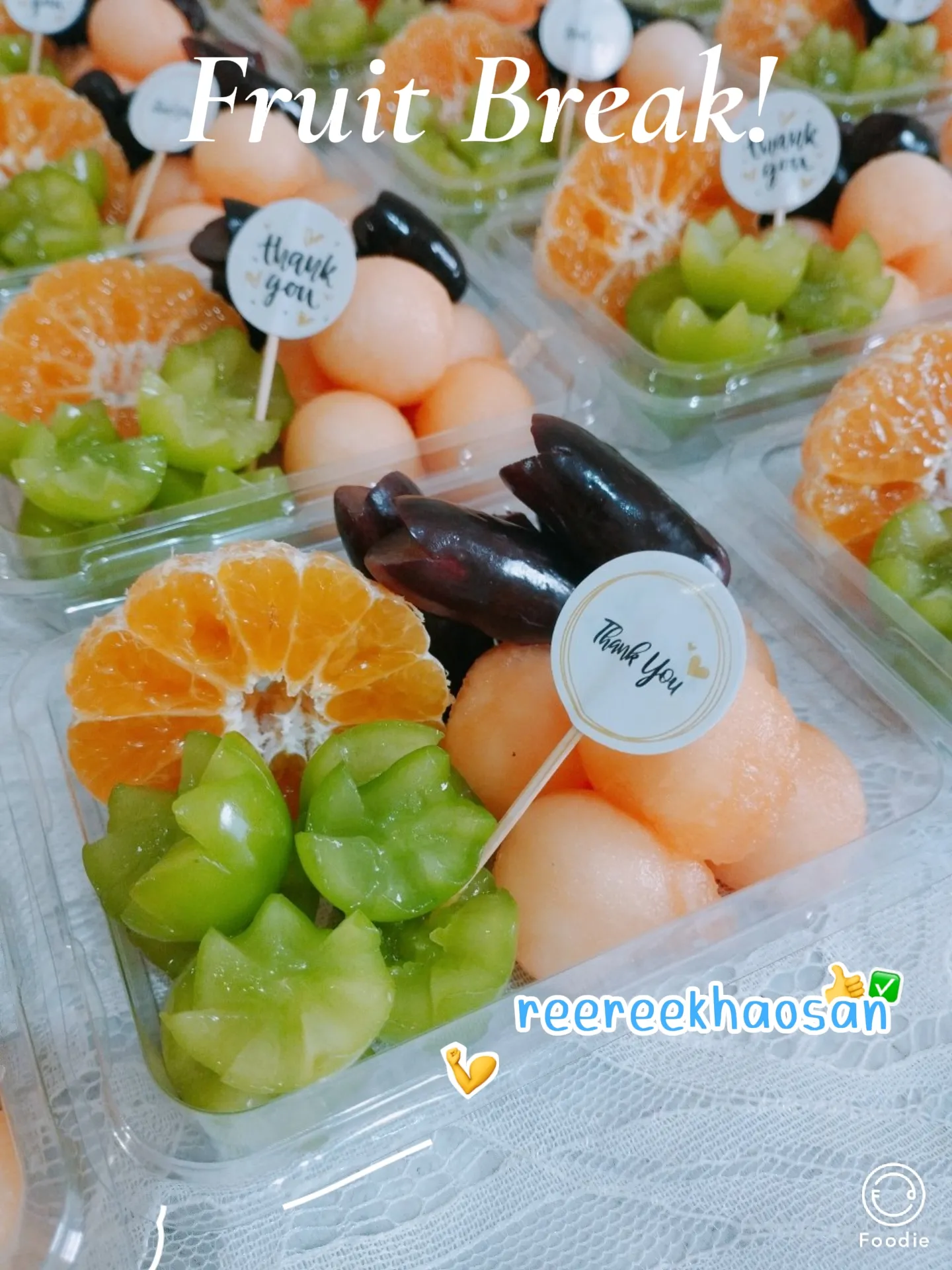 Fruit Break! ผลไม้พร้อมทาน | แกลเลอรีที่โพสต์โดย รีรีข้าวสาร | Lemon8