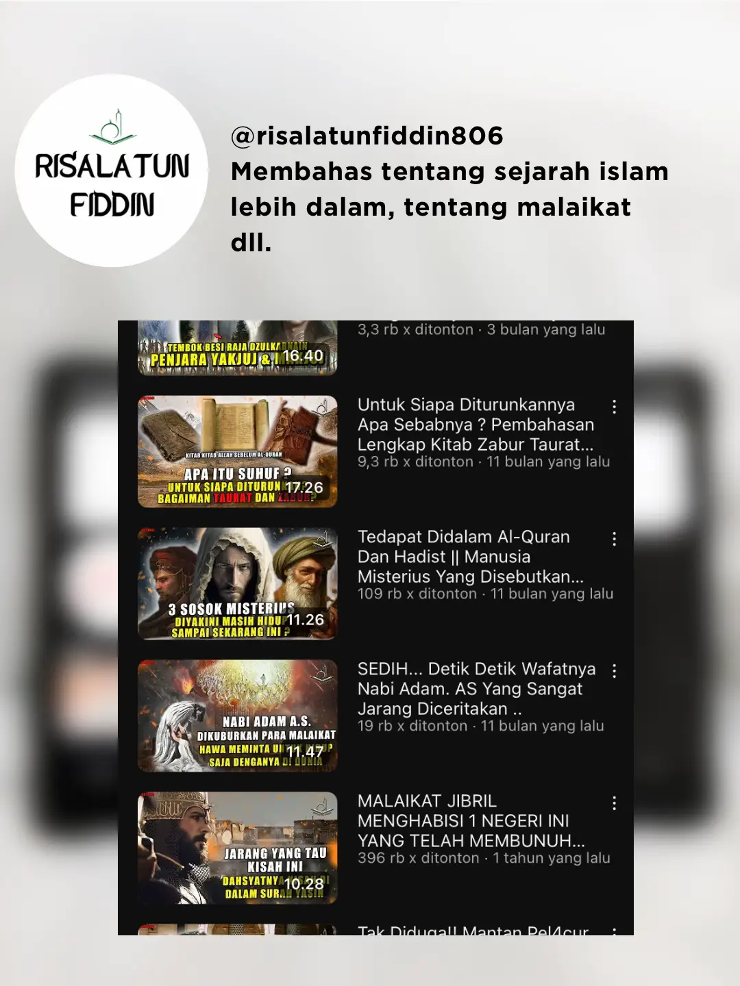 REKOMENDASI CHANNEL KAJIAN DI YOUTUBE | Galeri diposting oleh ⋆˚Susila ° | Lemon8
